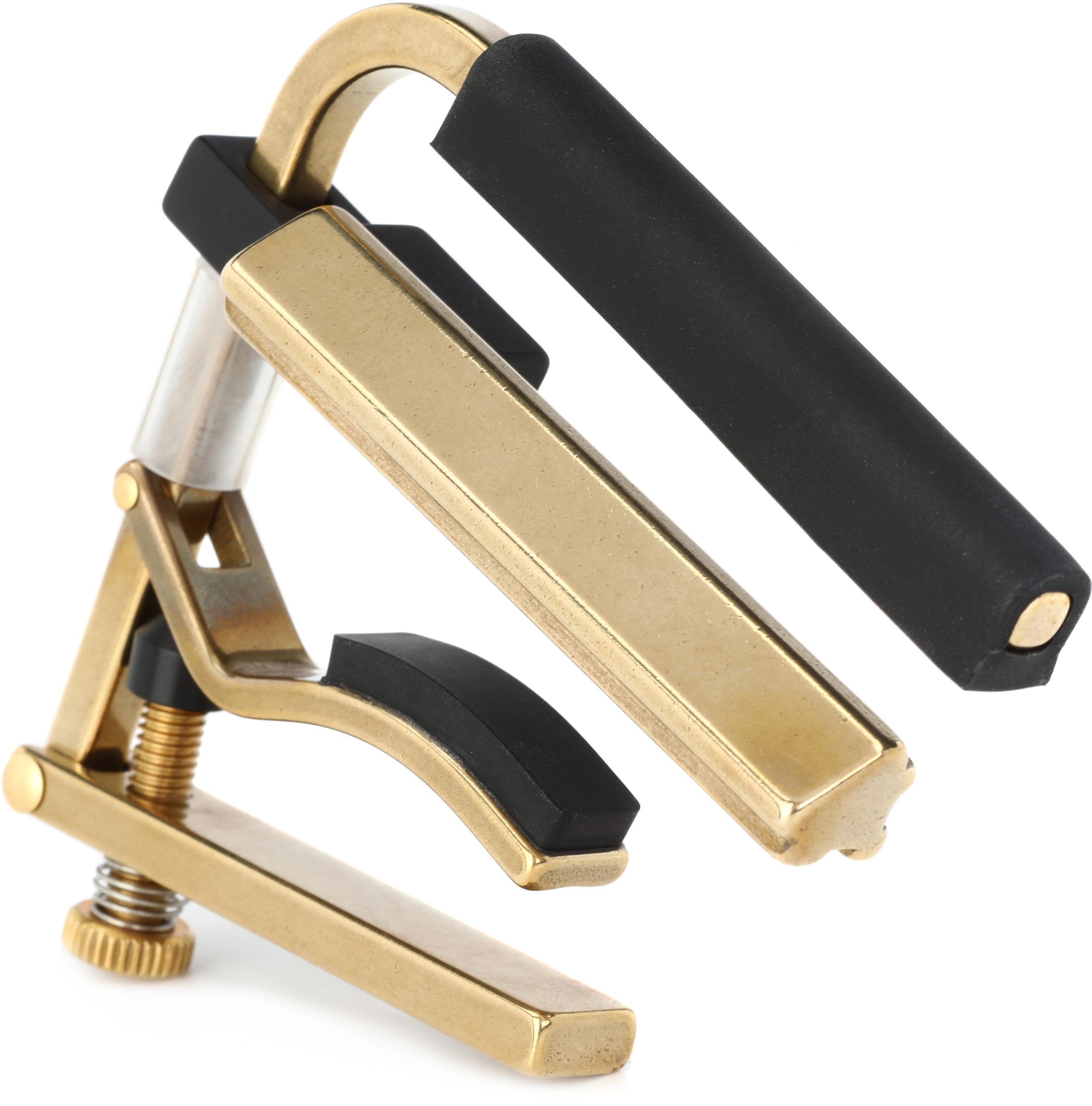 Shubb C6B Dobro Capo for Resophonic Guitars - Brass | Sweetwater