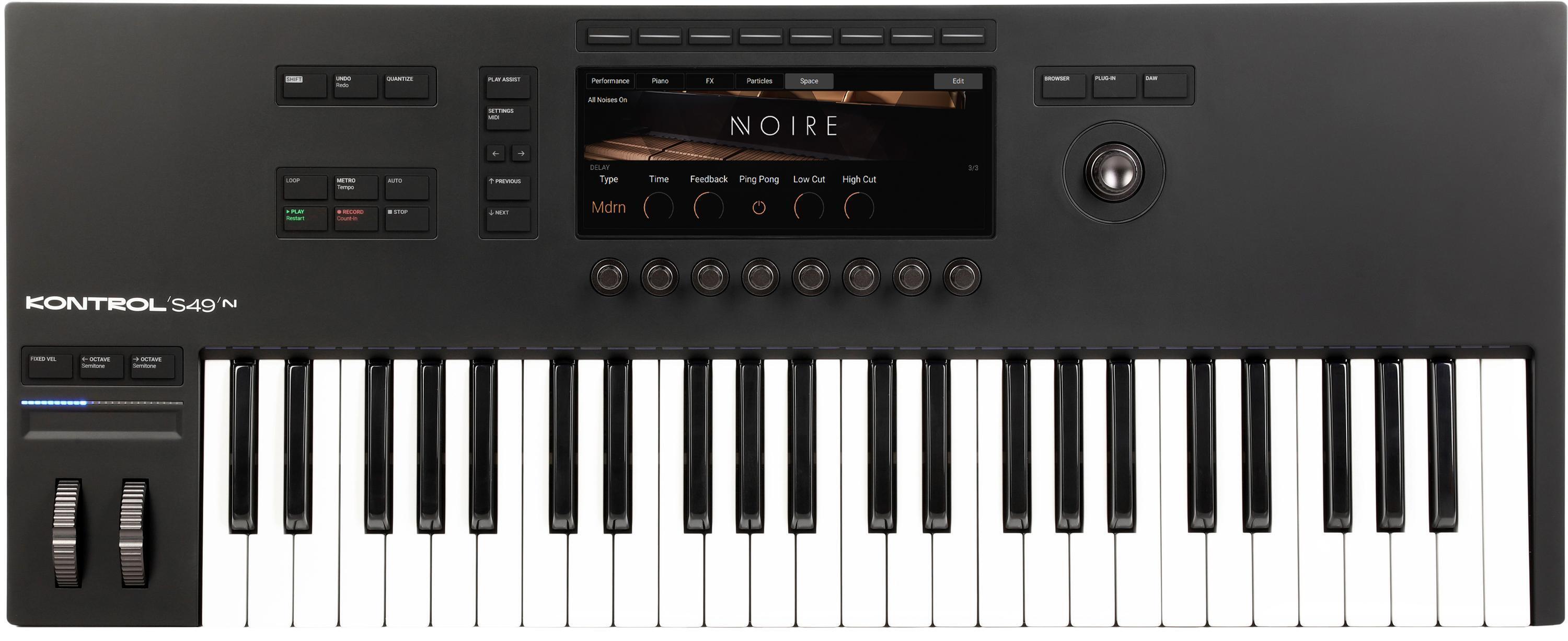 Native Instruments Kontrol S49 Mk3 49-key Smart Keyboard Controller ...