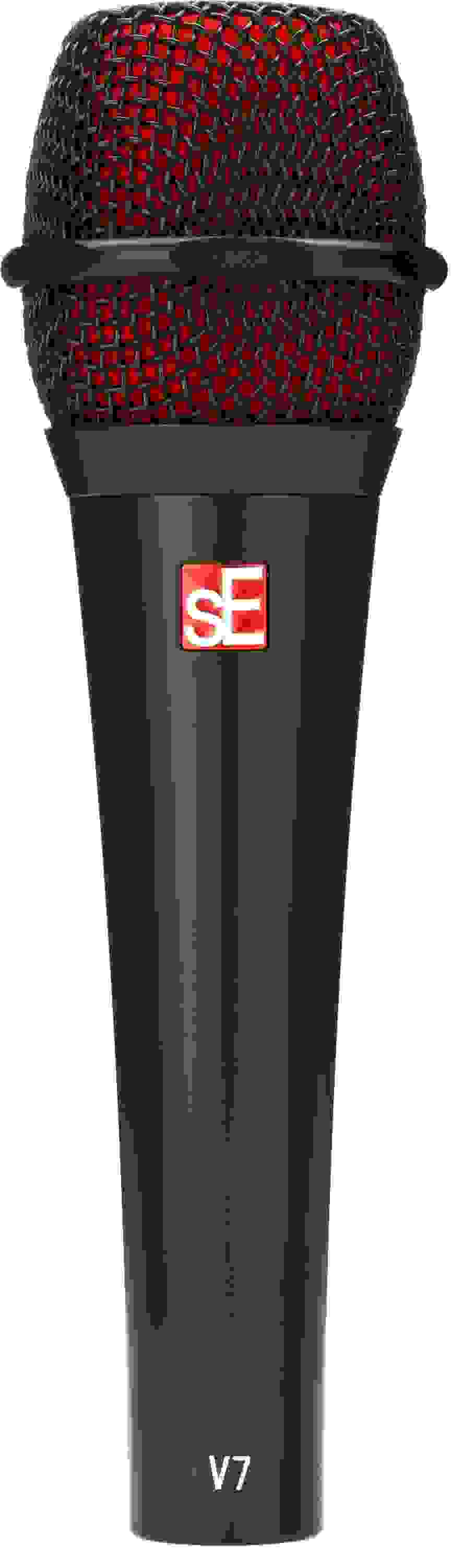 sE Electronics V7 Black Dynamic Supercardioid Handheld Vocal Microphone ...