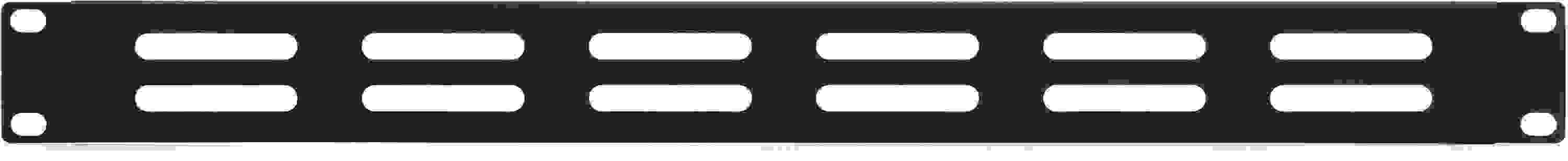 Gator GRW-PNLVNT1 Vented Flanged Rack Panel - 1U | Sweetwater