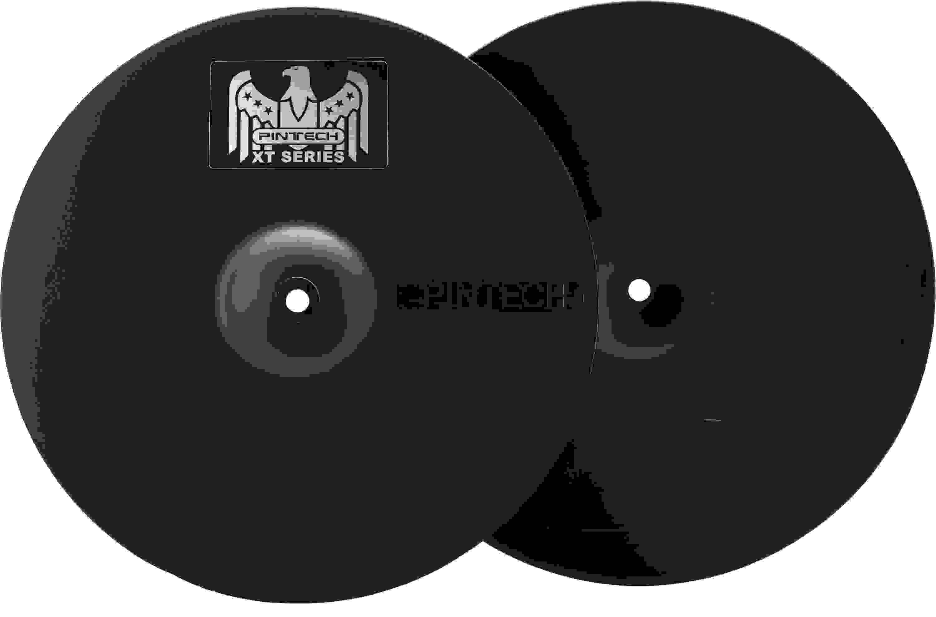 Pintech Crash/Hi-hat Practice Cymbal - 14" - Pair | Sweetwater