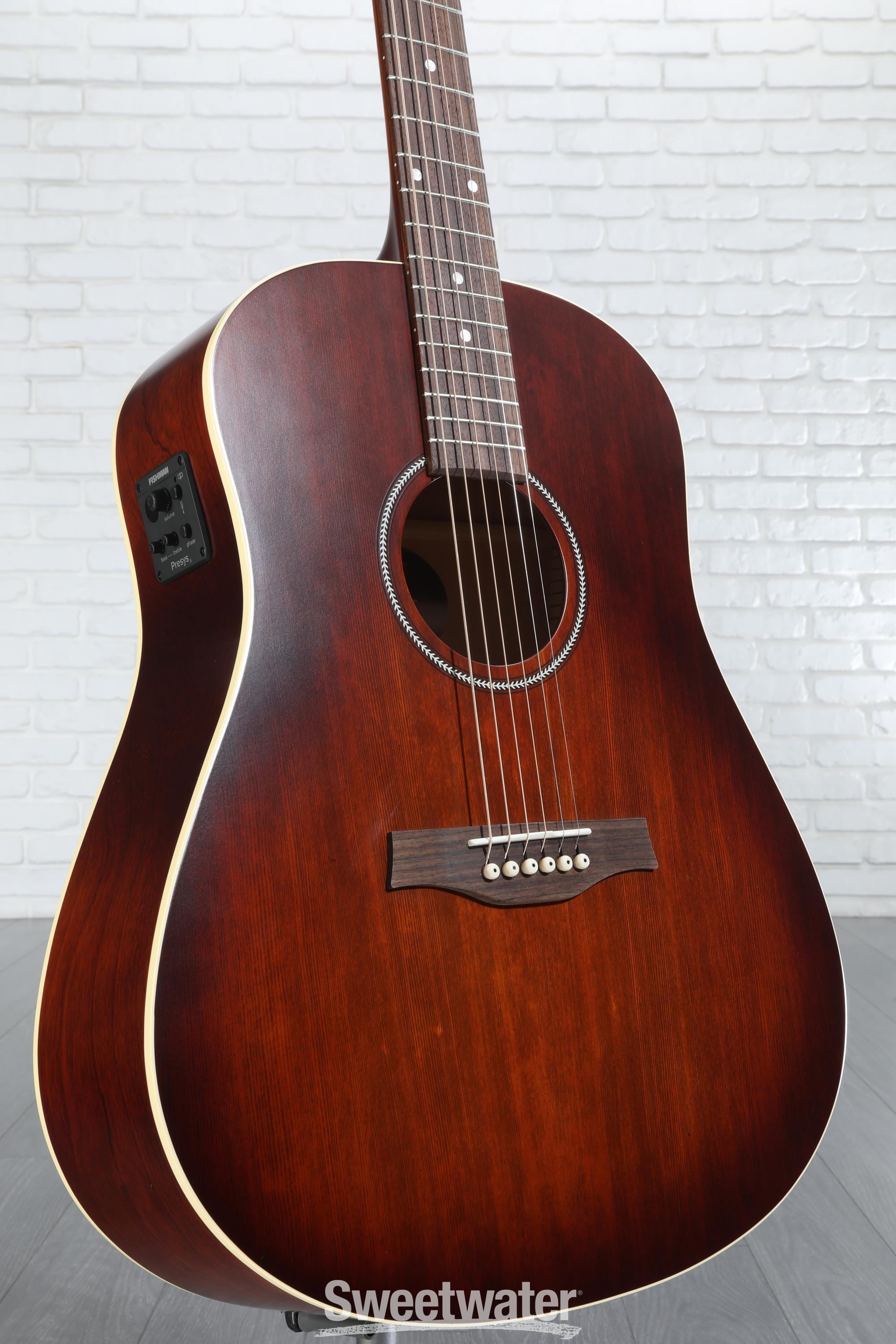 Seagull Guitars S6 Original Presys II Acoustic-electric Guitar - Burnt ...