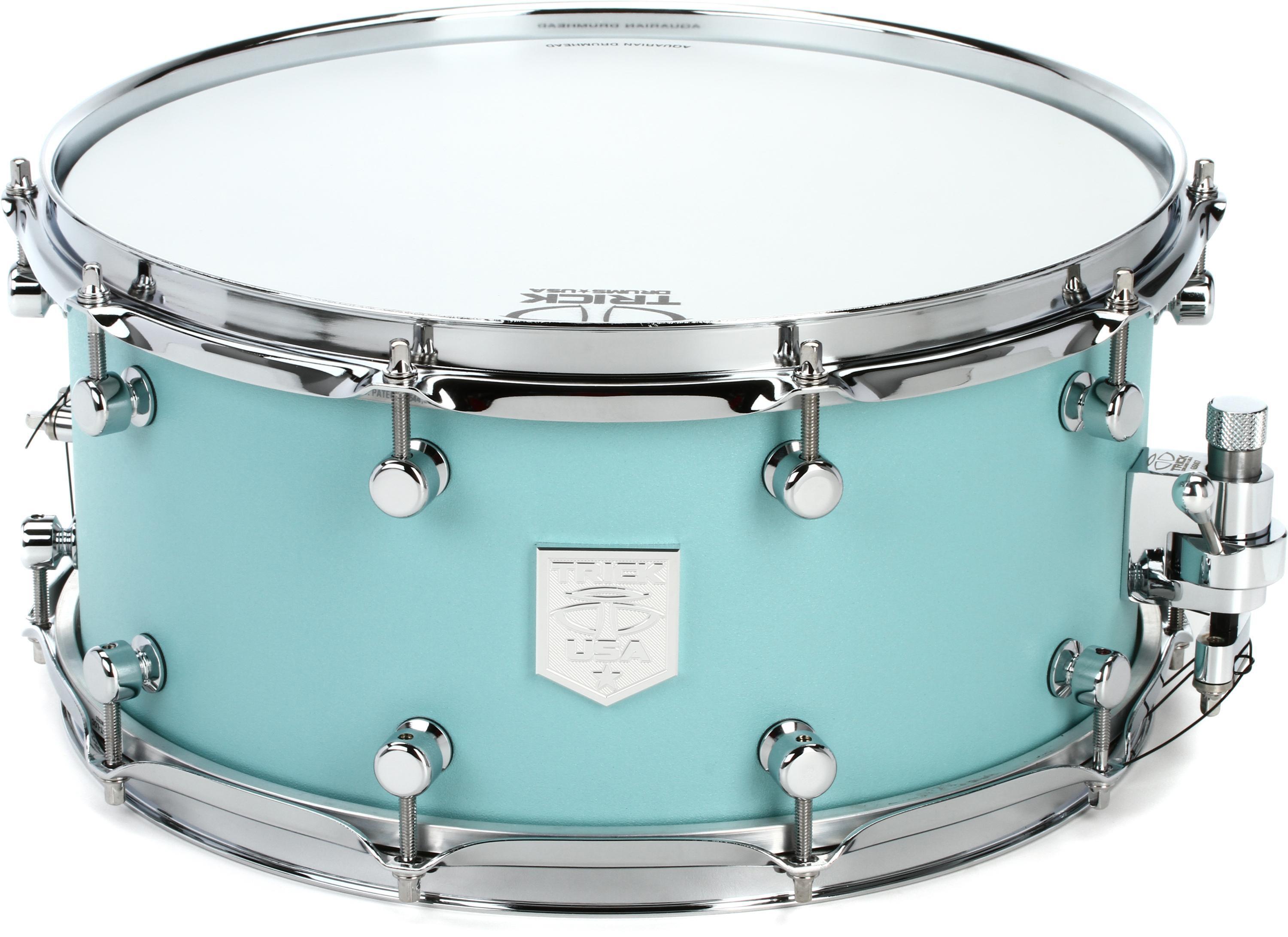 Trick Drums AL13 Snare Drum - 6.5 x 14-inch - Minocqua Blue | Sweetwater