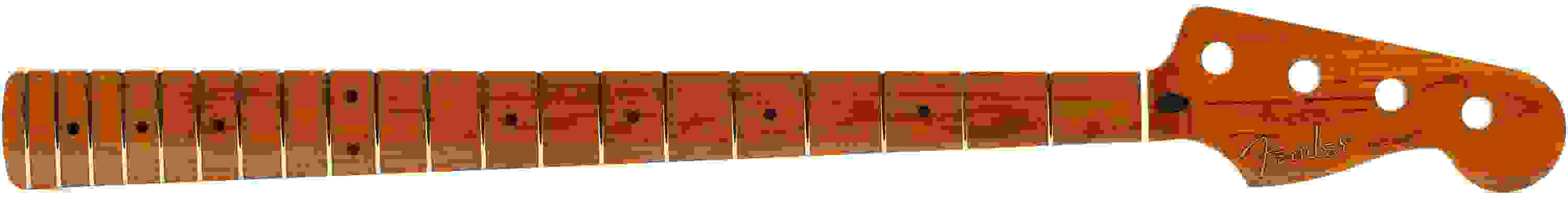 Fender Roasted Maple Standard Series Jazz Bass Neck - Maple Fingerboard ...