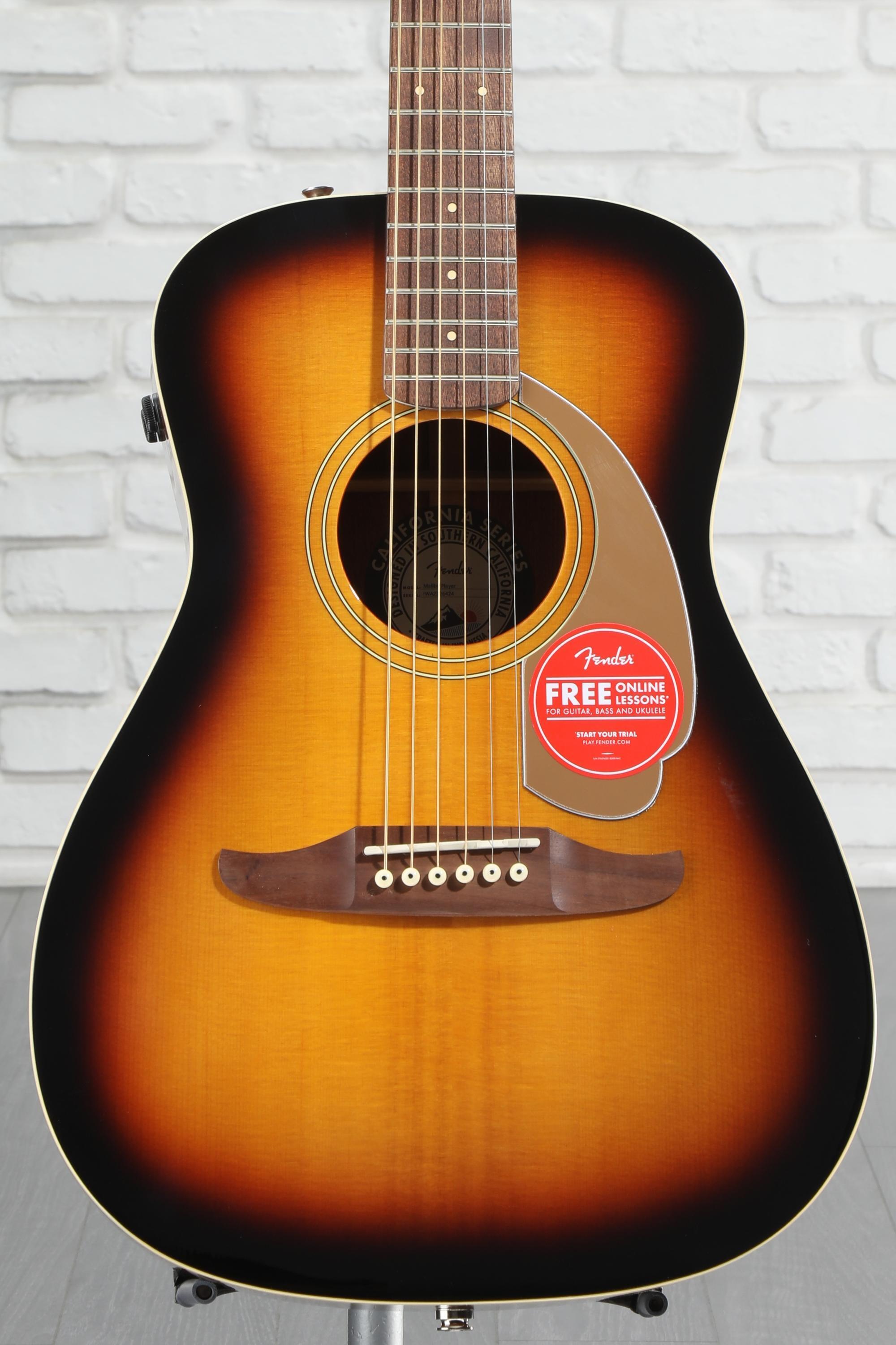 Fender Malibu Player Acoustic-electric Guitar - Sunburst | Sweetwater