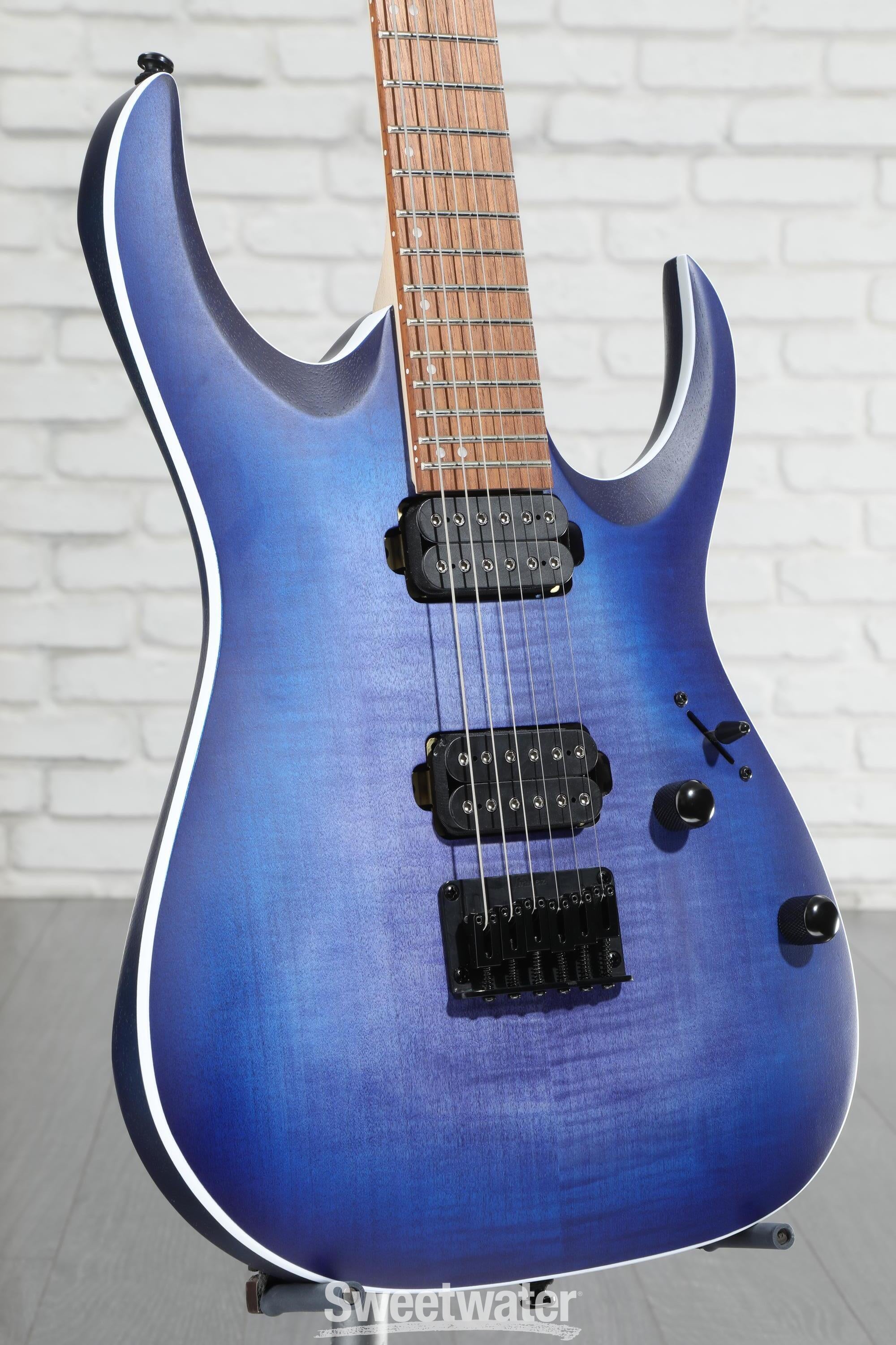 Ibanez RGA42FM - Blue Lagoon Burst Flat | Sweetwater