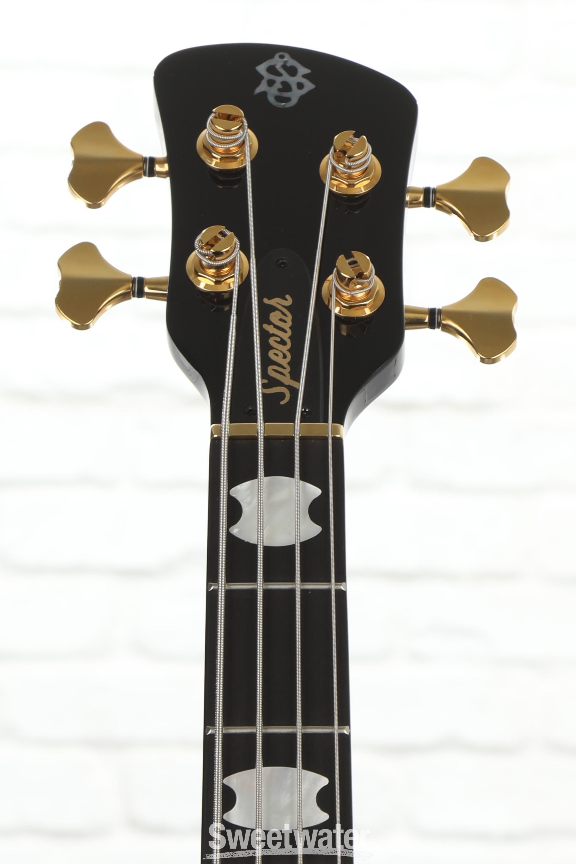 Spector Euro 4 LT Bass Guitar - Blue Fade Gloss | Sweetwater