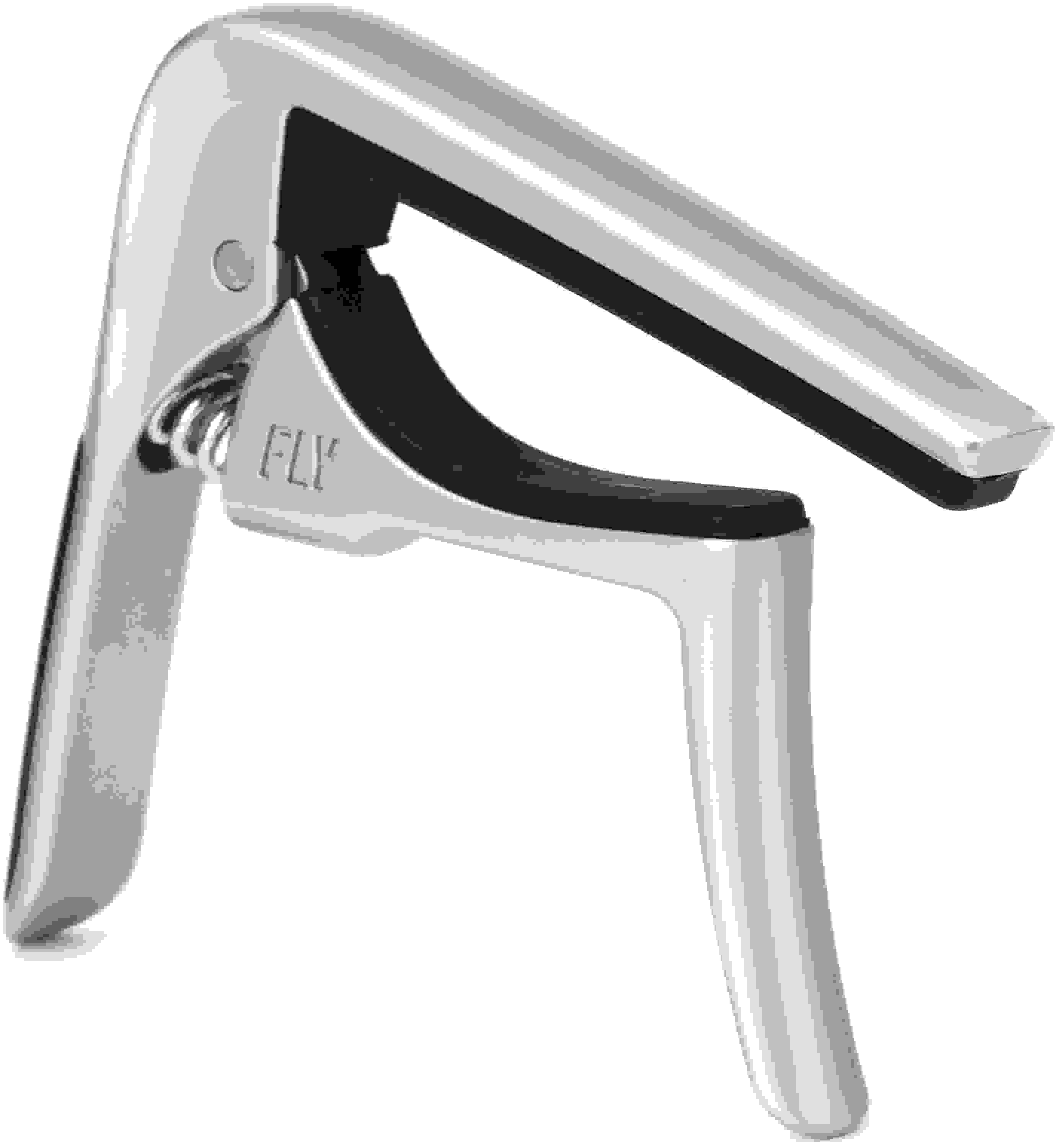 Dunlop 63CBK Trigger Fly Acoustic Guitar Capo - Satin Chrome | Sweetwater