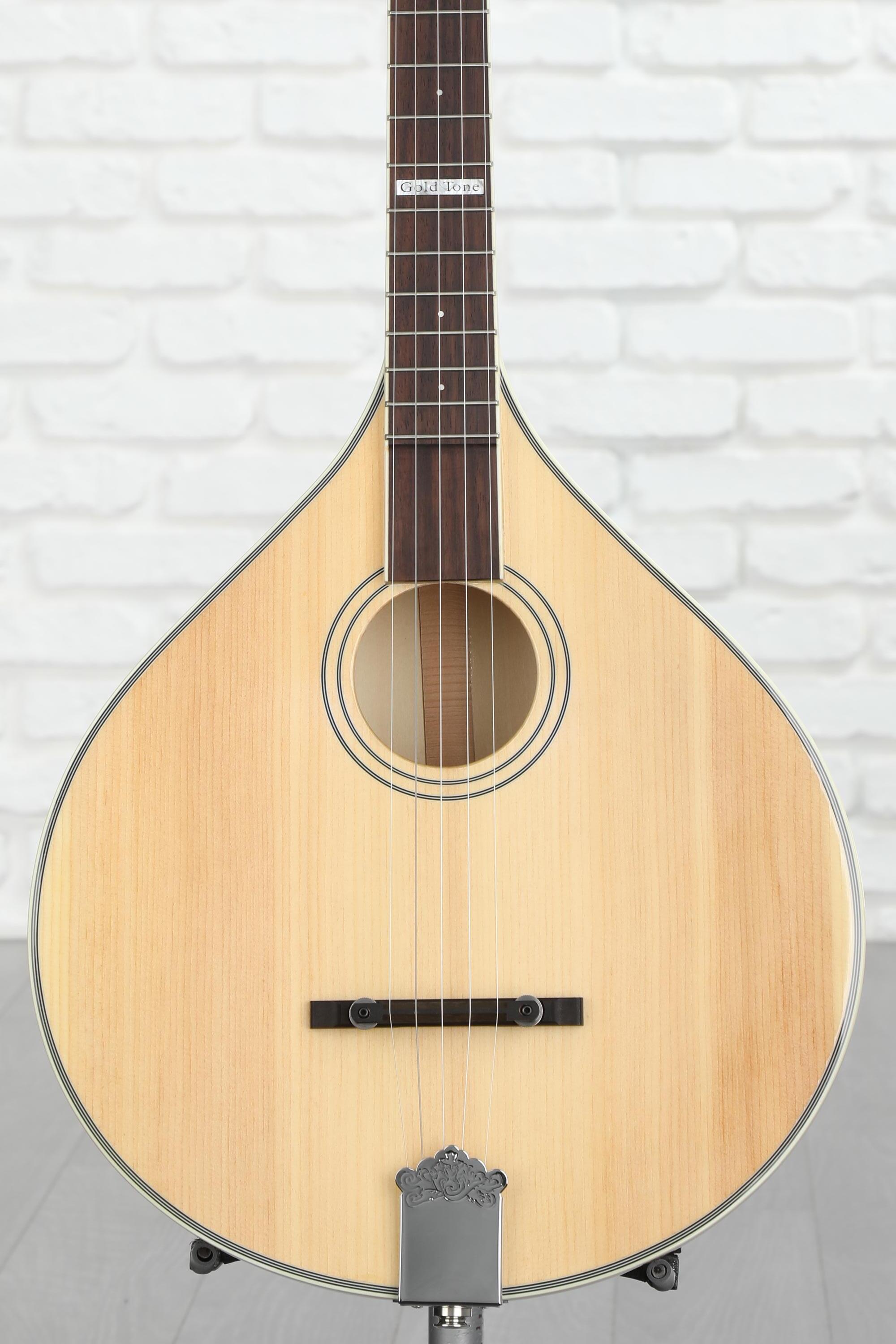 Gold Tone Banjola+ S Acoustic-electric 5-string Woodbody Scoop Banjo ...