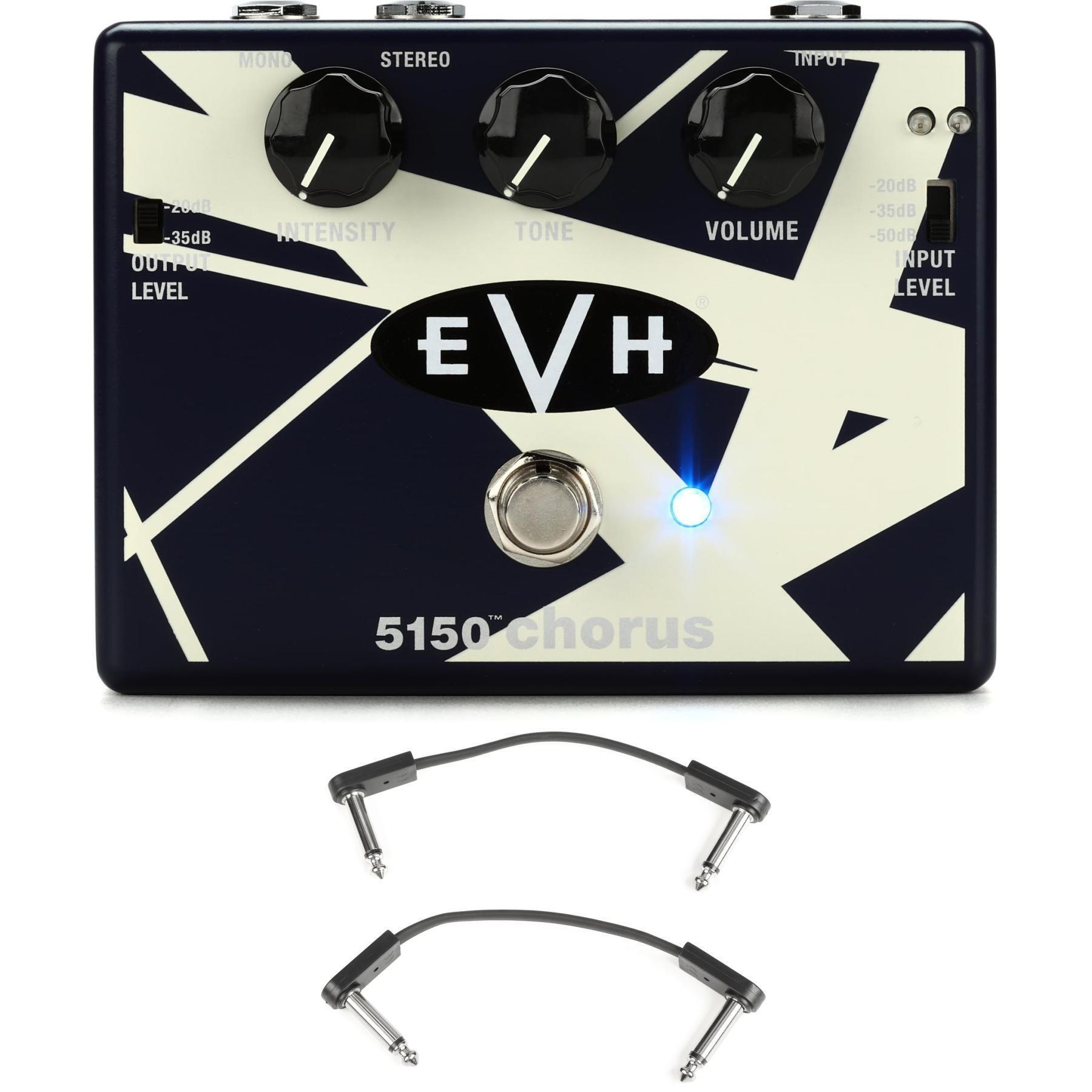 MXR EVH 5150 Chorus Pedal with EBS Patch Cables | Sweetwater