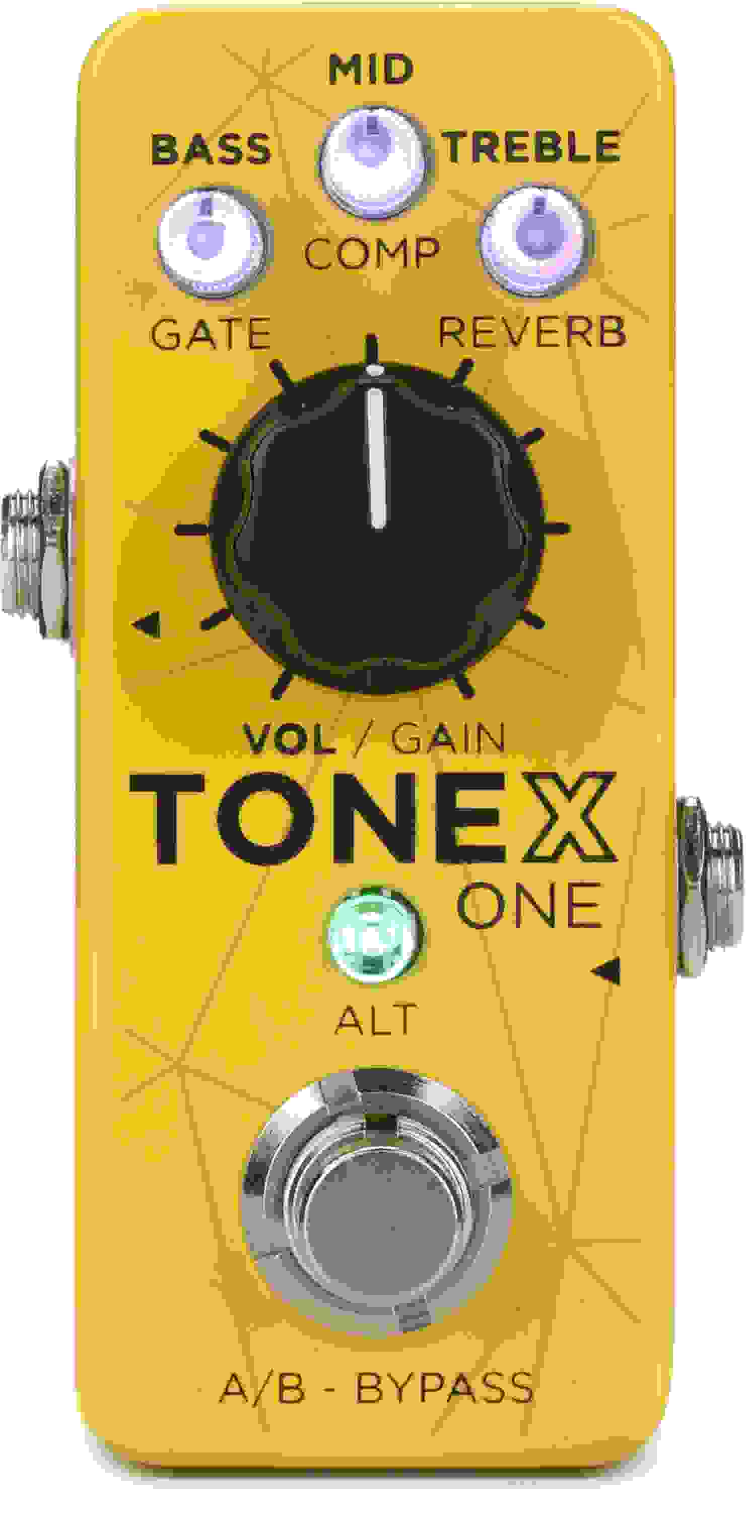 IK Multimedia TONEX ONE Brown Sound Amplifier/Cab/Effect Modeling Pedal - Limited Edition Yellow ...