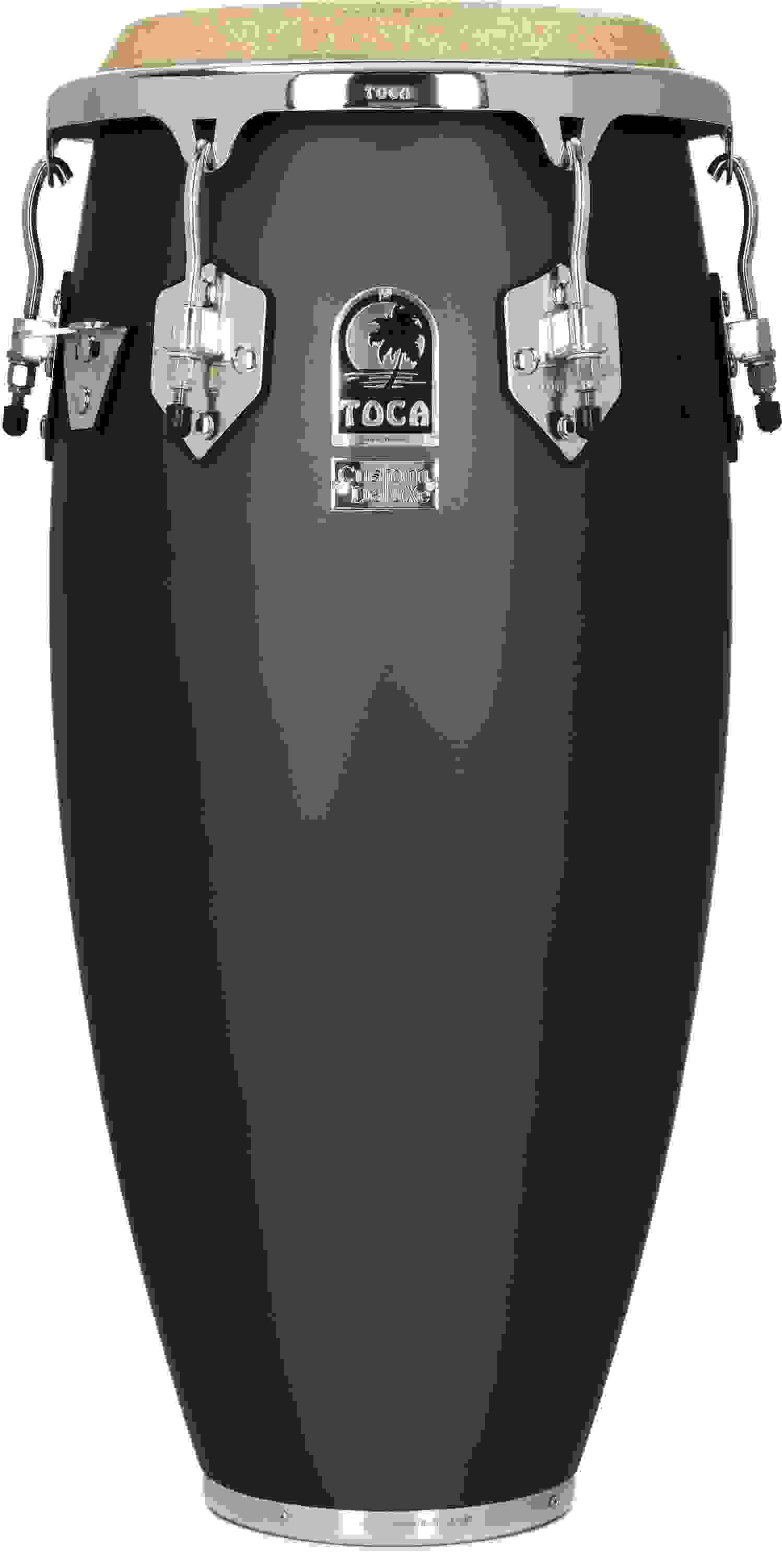 Toca Percussion Custom Deluxe Wood Quinto - 11 inch, Matte Grey ...