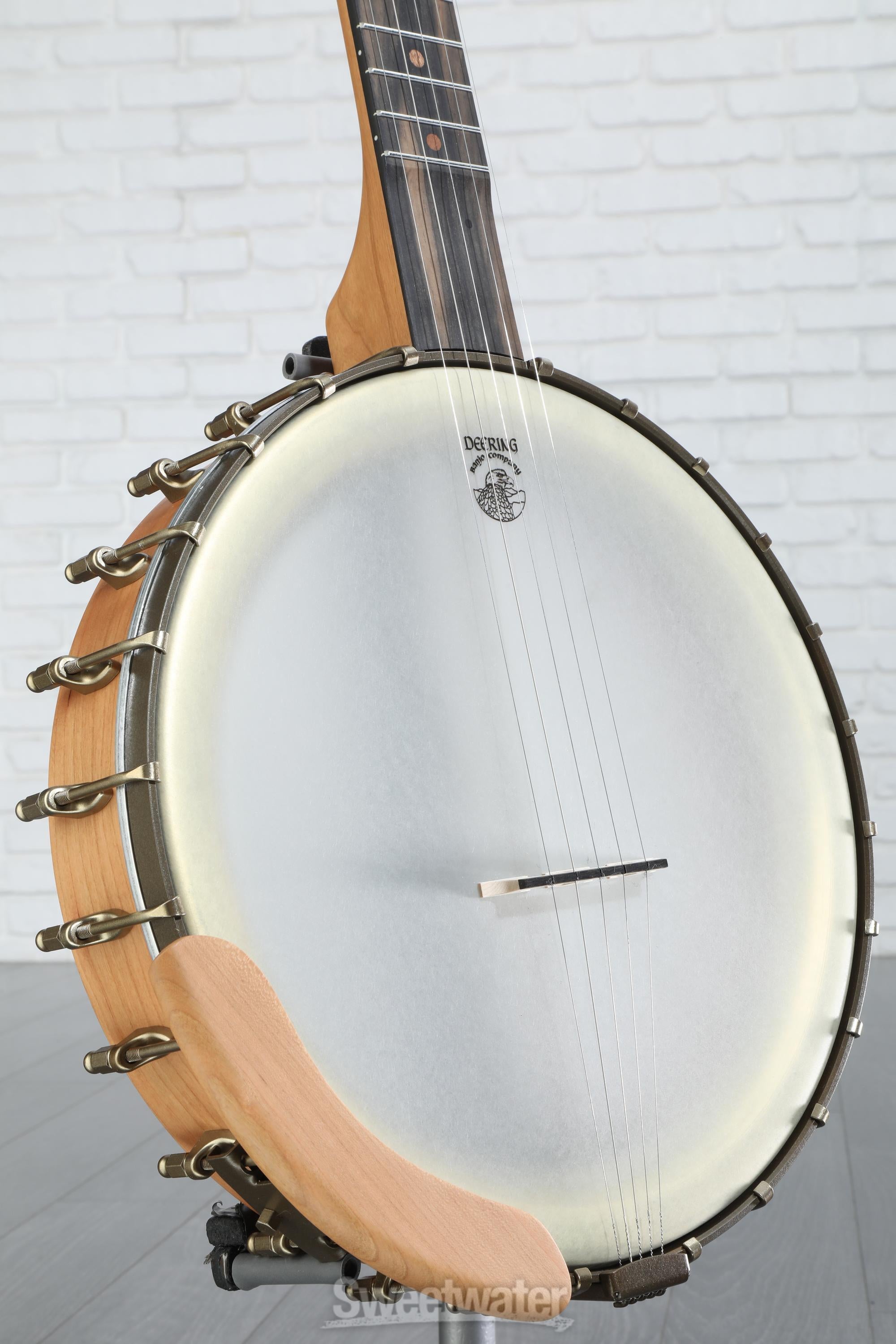 Deering Vega Vintage Star 5-string Banjo - Cherry | Sweetwater