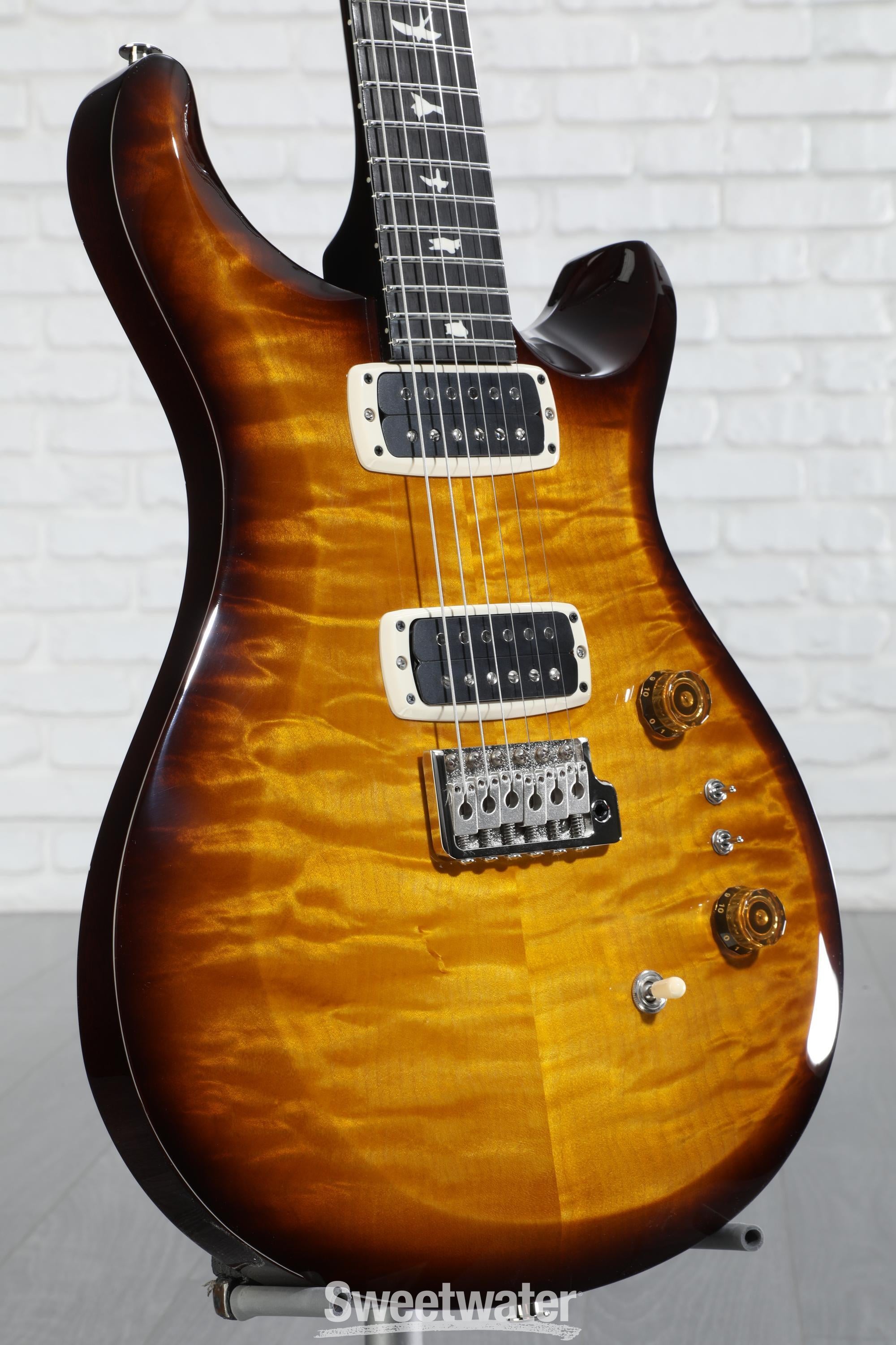 PRS S2 Custom 24-08 Electric Guitar - McCarty Tobacco | Sweetwater
