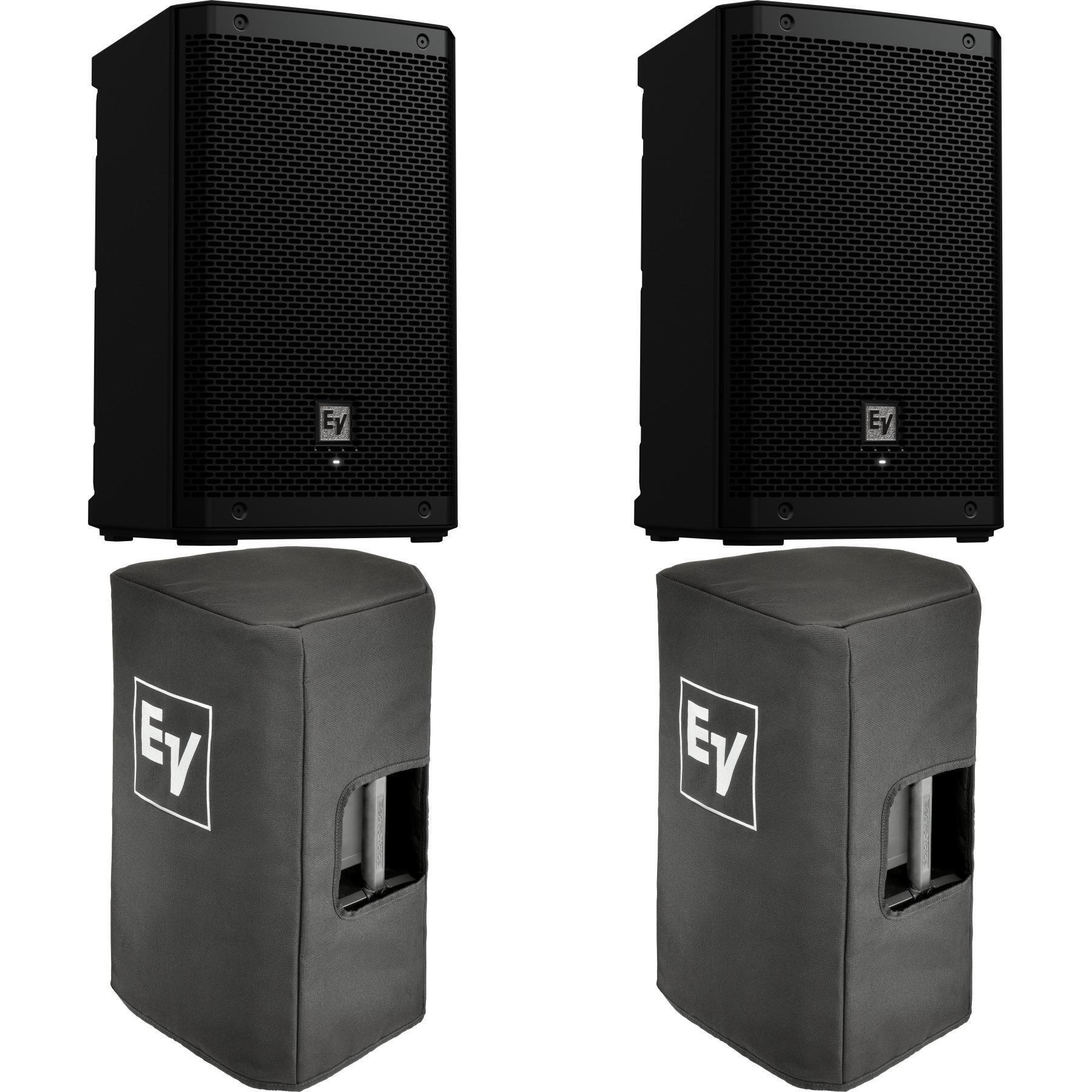 Electro-Voice ZLX-8P-G2 1000W 8-inch Powered Speaker Pair with Covers ...