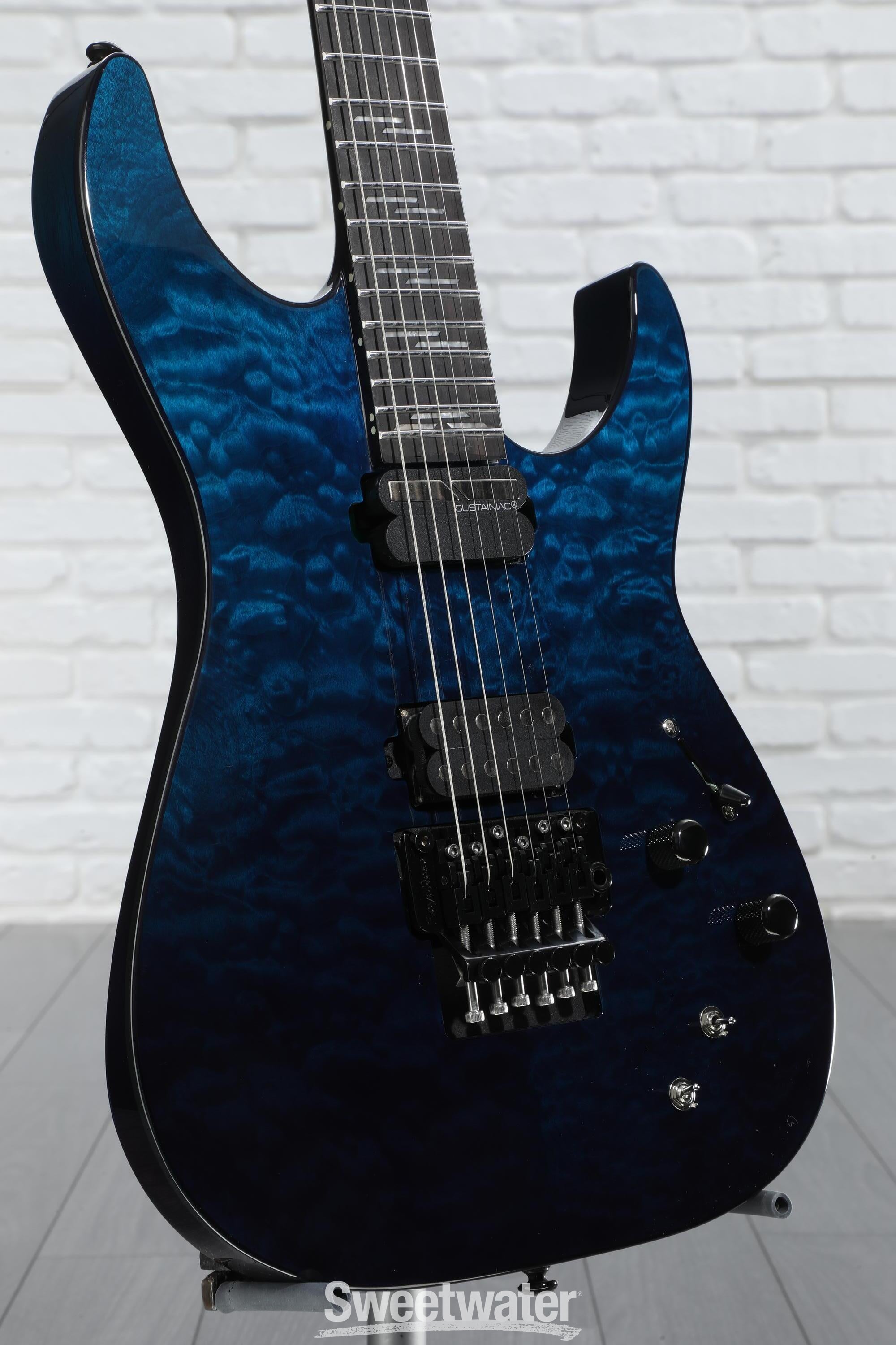 Schecter Reaper-6 FR S Elite Electric Guitar - Deep Ocean Blue | Sweetwater