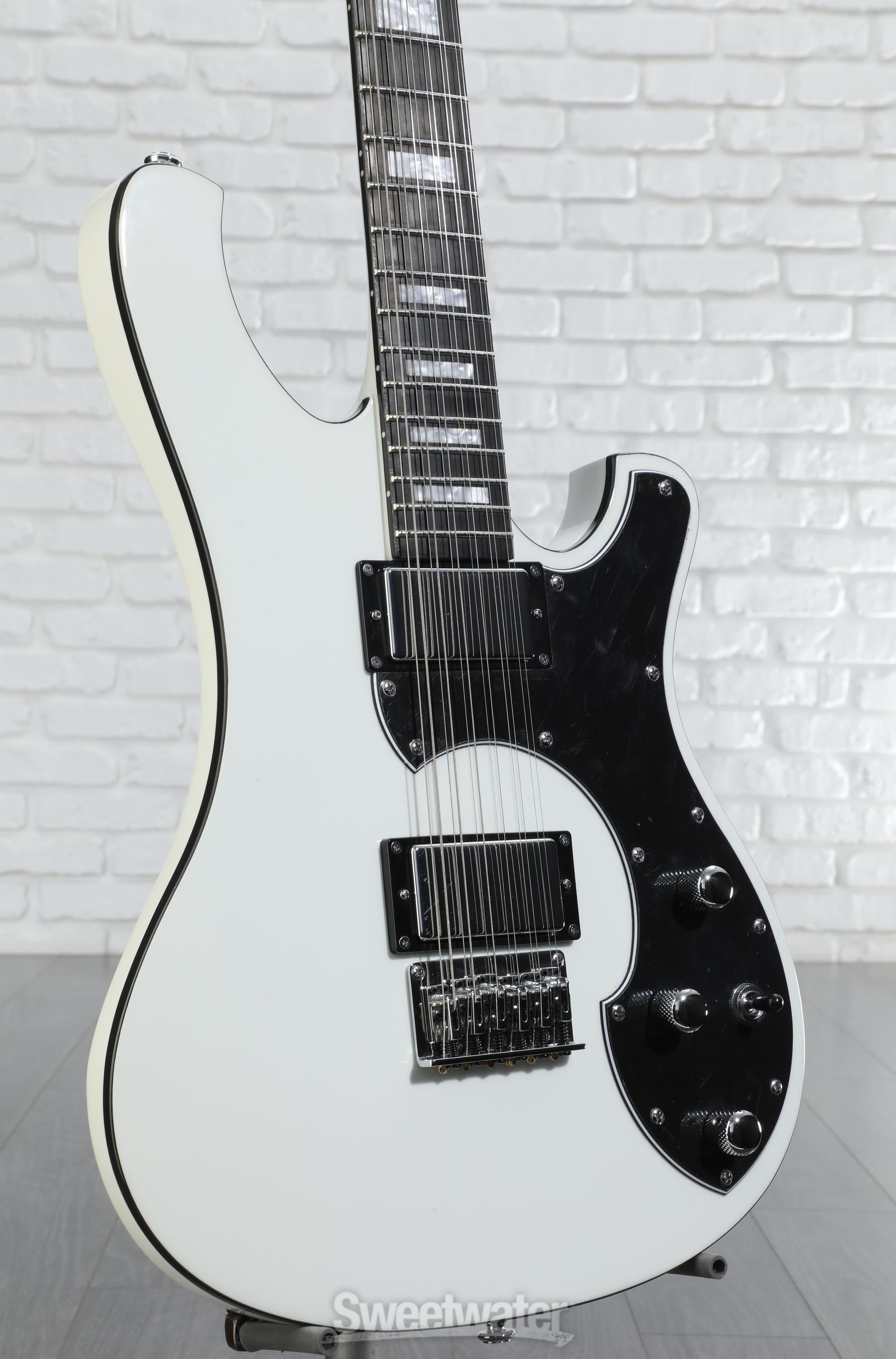 Schecter Stargazer 12 12-string Electric Guitar - Gloss White | Sweetwater