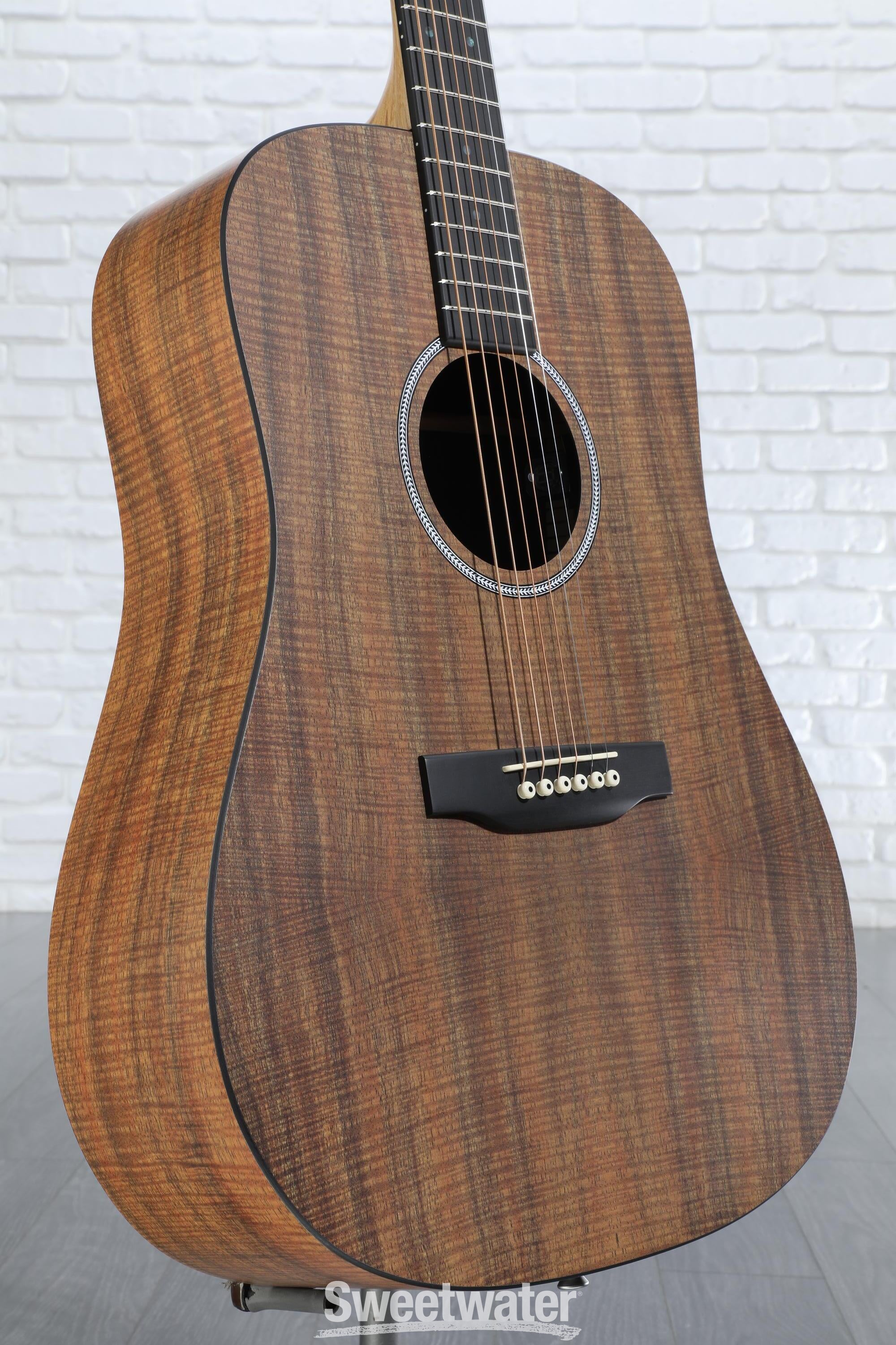 Martin D-X1E Koa Acoustic-electric Guitar - Figured Koa | Sweetwater