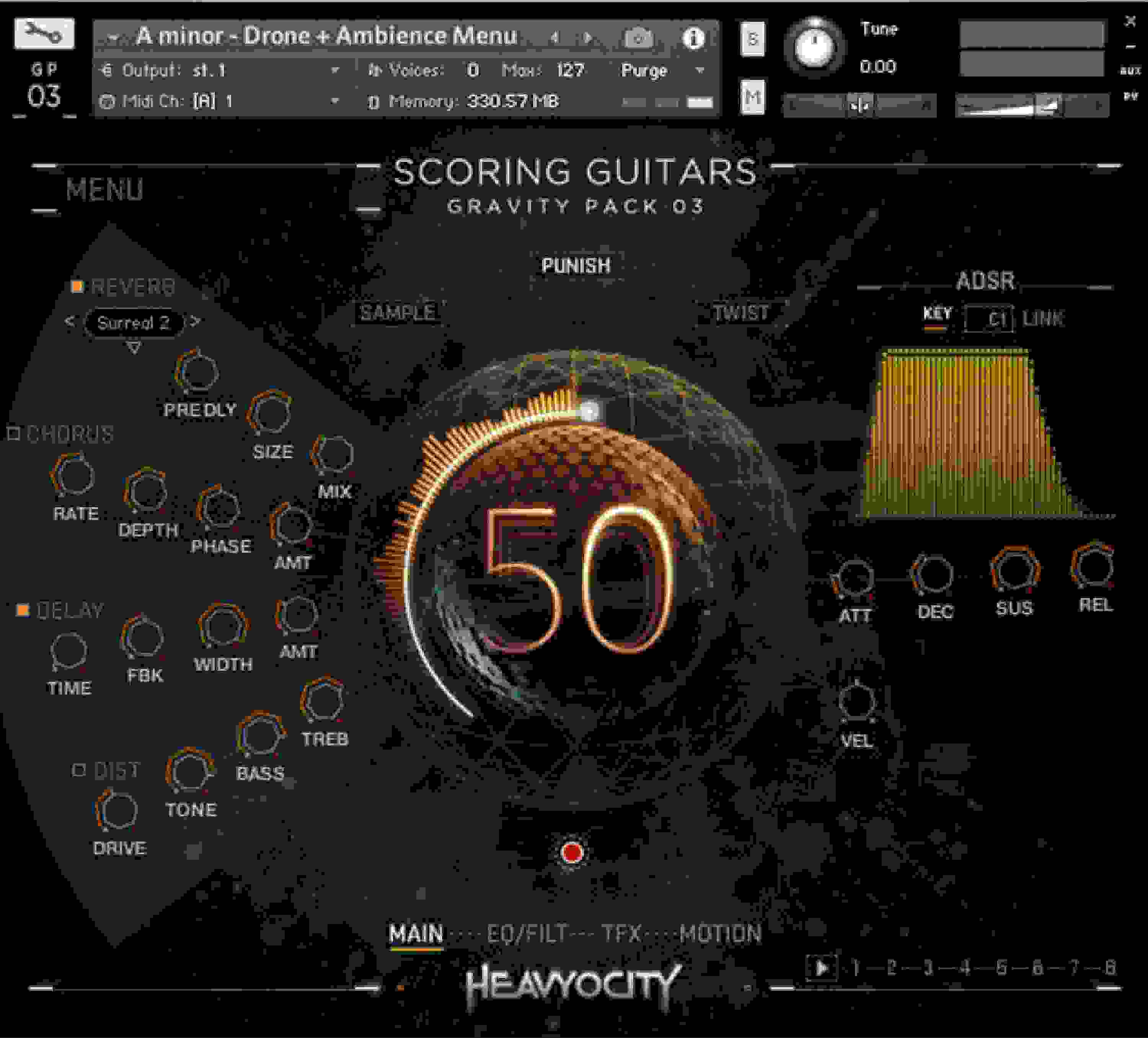 Heavyocity Scoring Guitars Gravity Pack 03 | Sweetwater