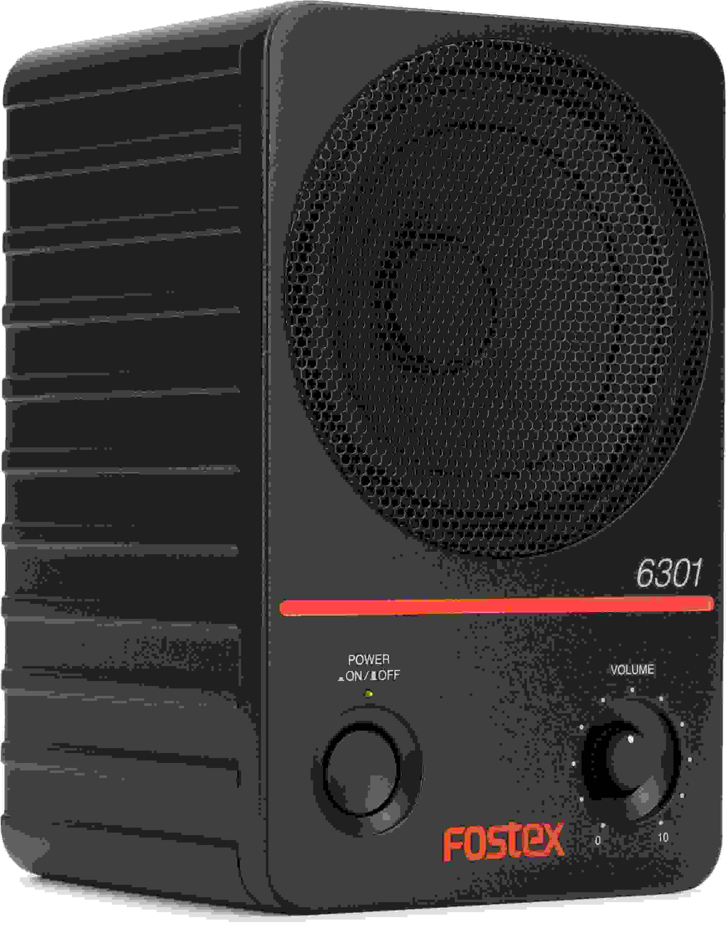 Fostex 6301DT N Series Active Monitor - Dante-enabled | Sweetwater