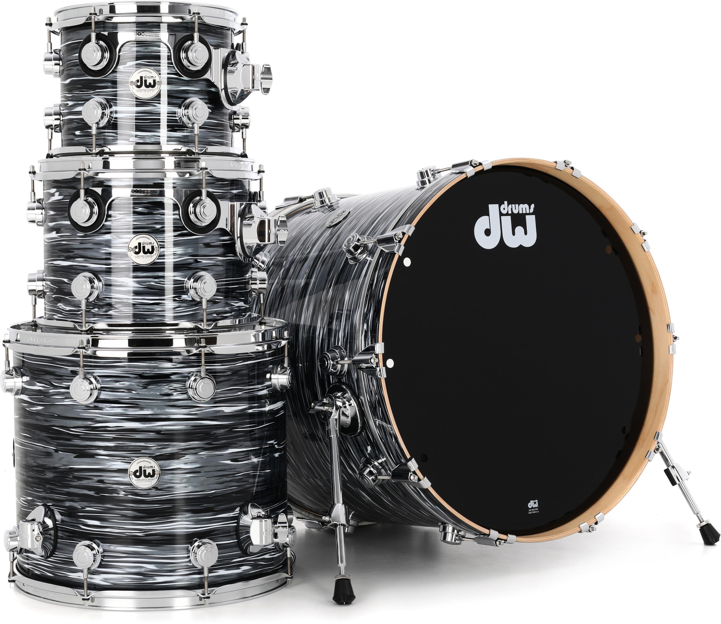 DW Collector's Series 4-piece Shell Pack - Black Oyster FinishPly ...