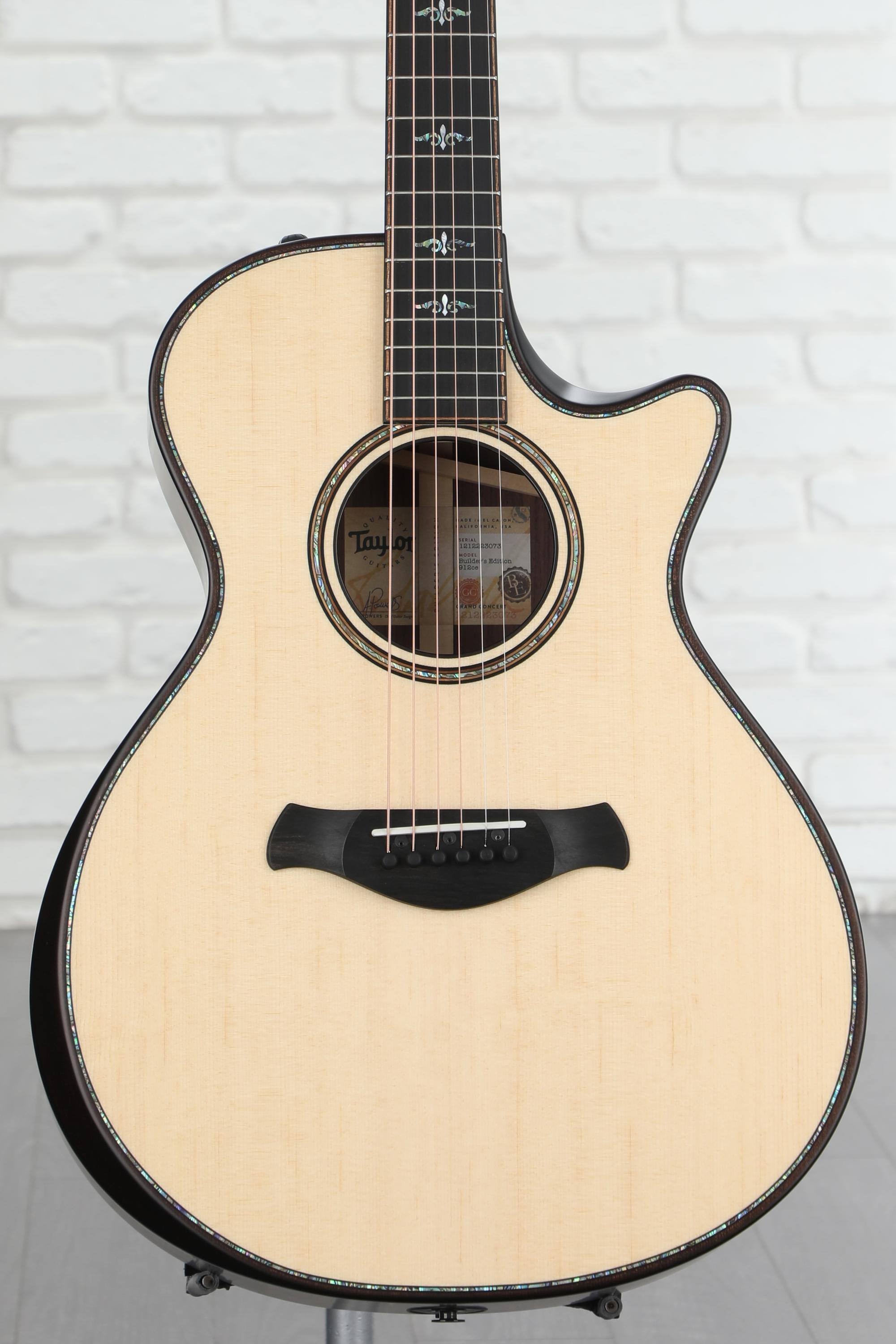 Taylor 912ce Builder's Edition - Natural | Sweetwater