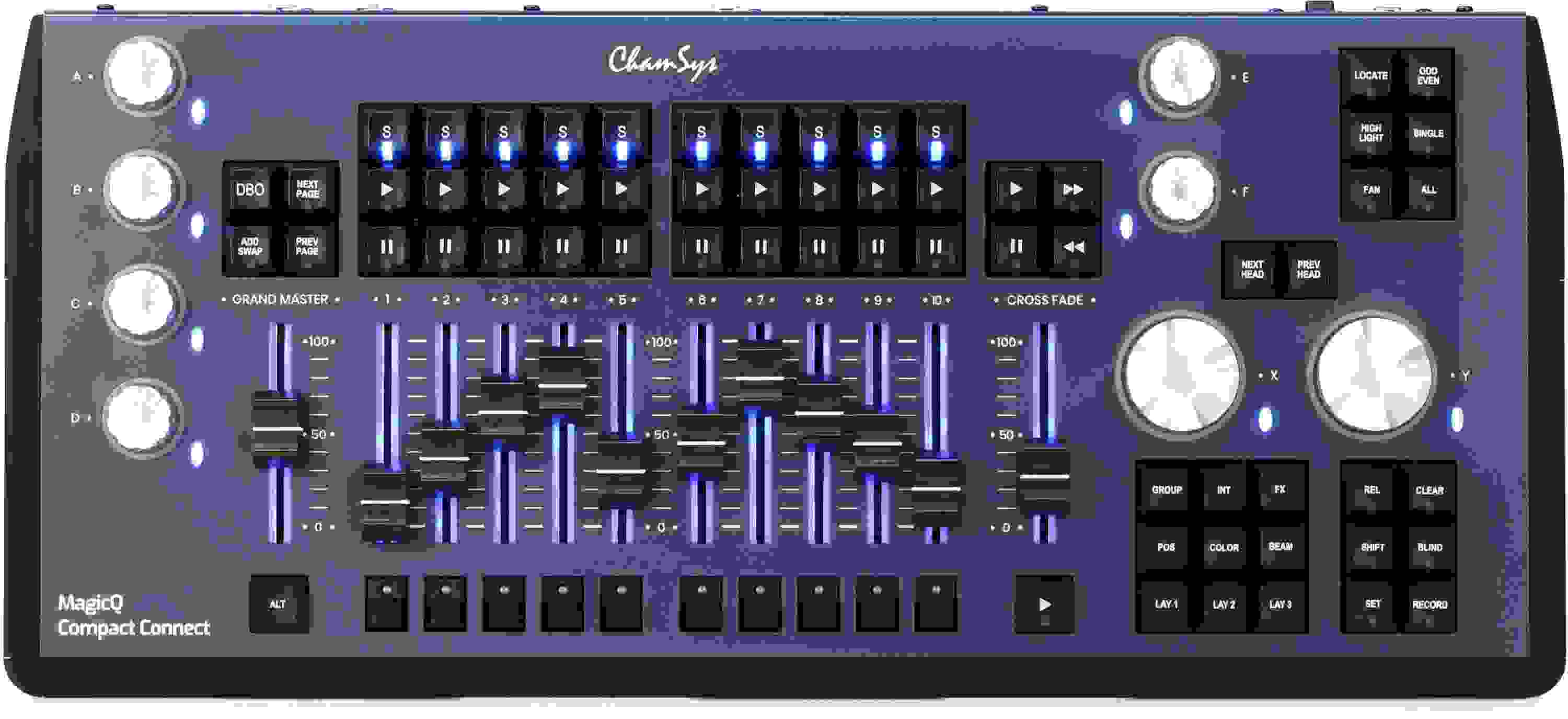 ChamSys MagicQ Compact Connect USB Lighting Controller | Sweetwater