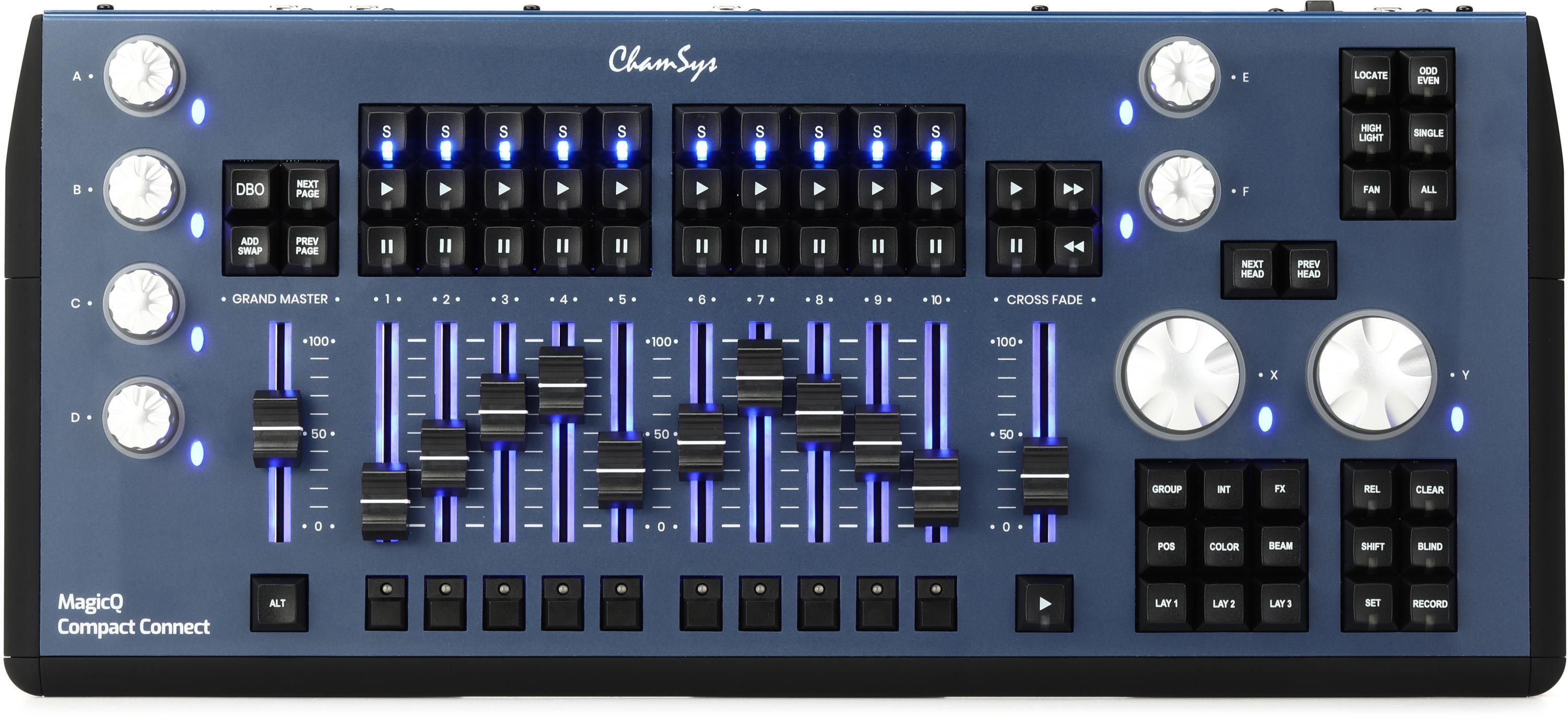 ChamSys MagicQ Compact Connect USB Lighting Controller | Sweetwater