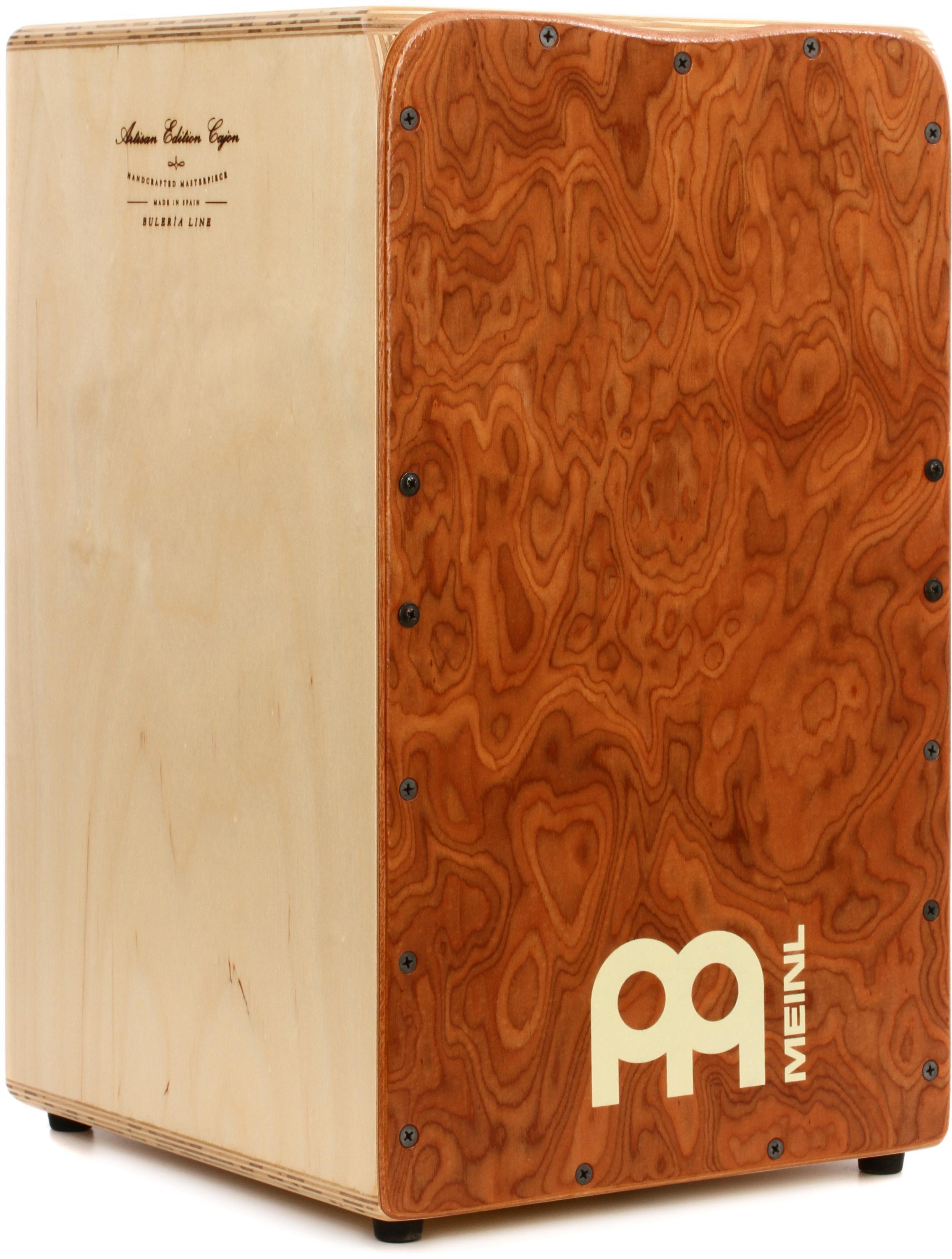 Meinl Percussion Artisan Edition String Cajon - Lava Burl | Sweetwater