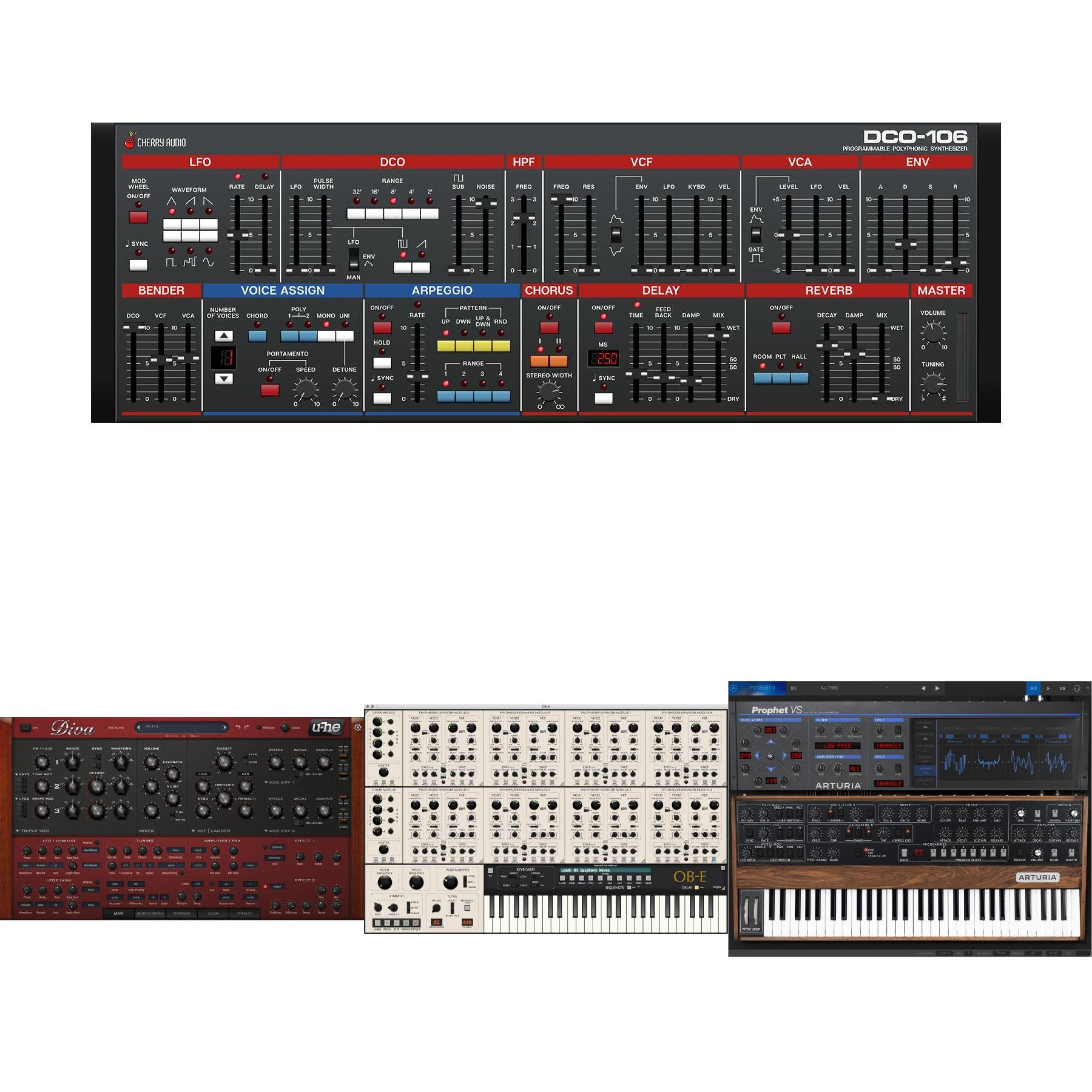 Sweetwater Virtual Analog Synth Bundle