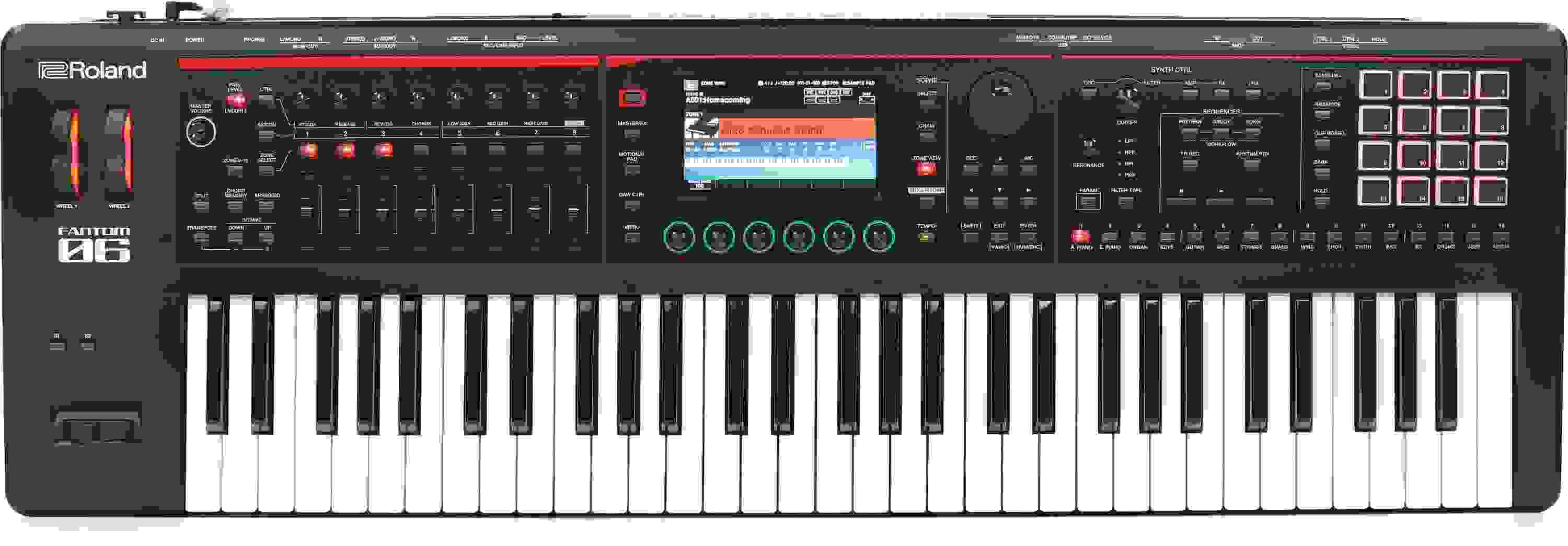 Roland FANTOM-06 Music Workstation Keyboard | Sweetwater
