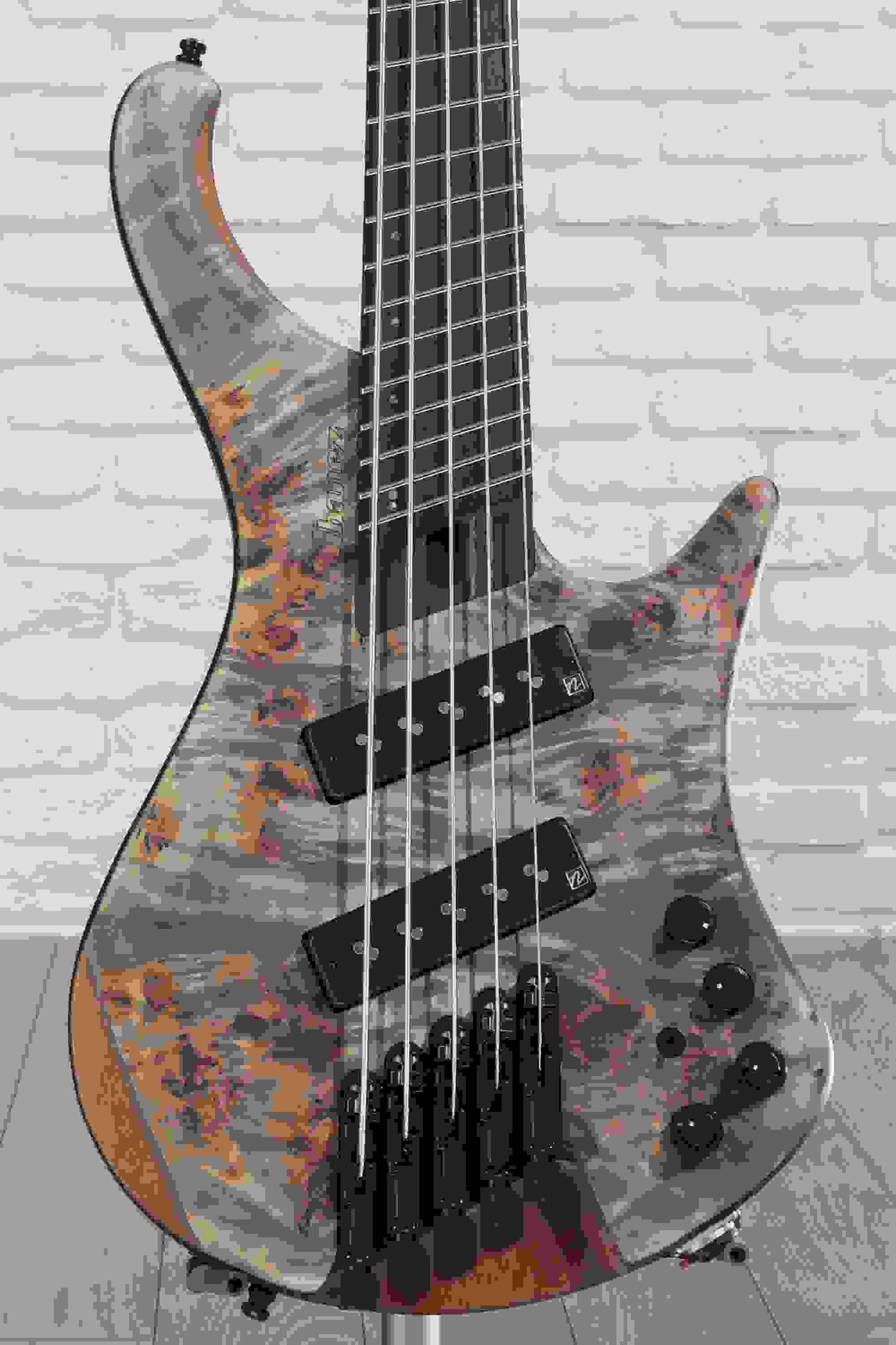 Ibanez Bass Workshop EHB1505MS 5-string Multi-scale Bass Guitar - Black ...