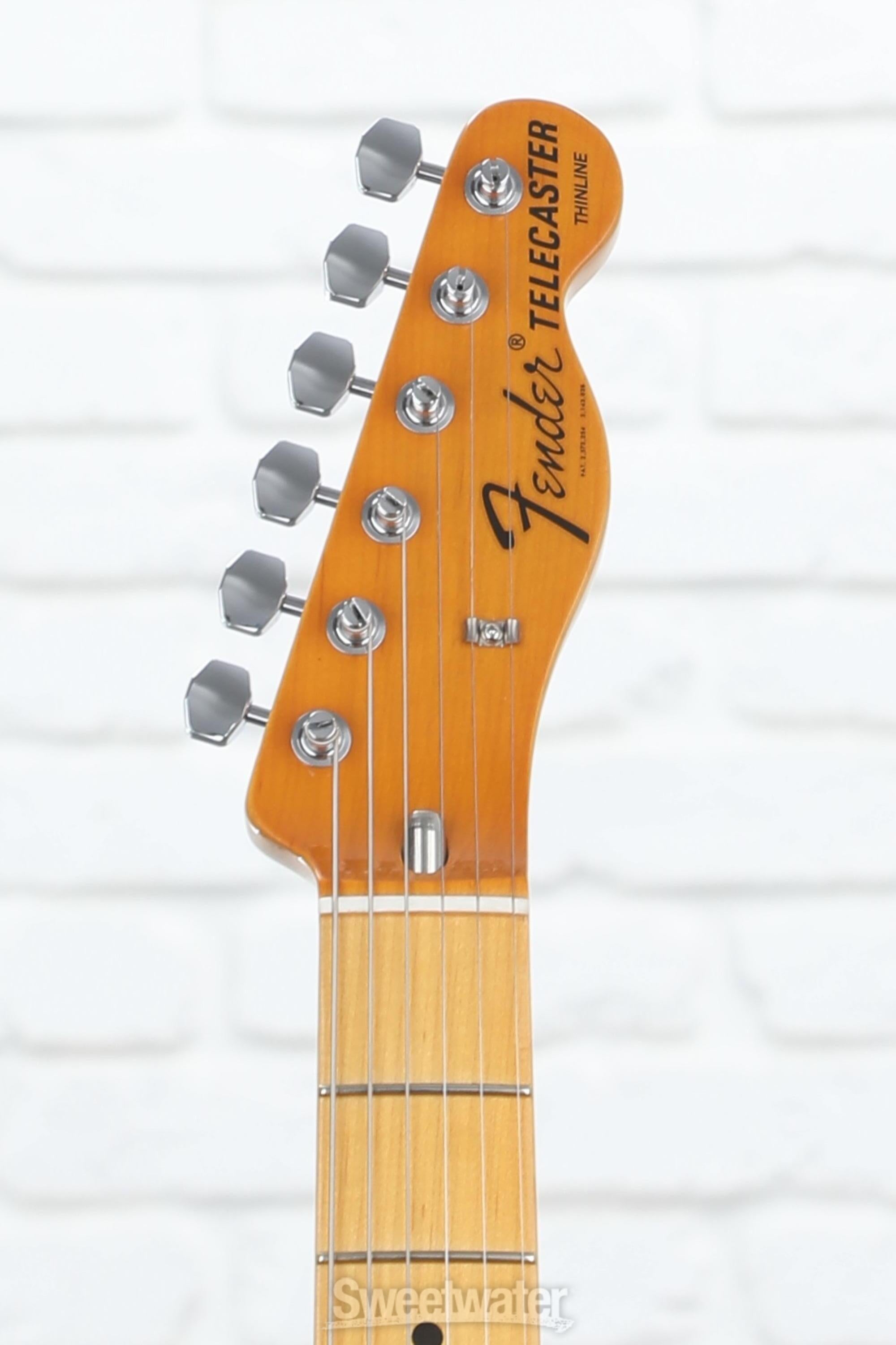 Fender American Vintage II 1972 Telecaster Thinline Electric Guitar - 3 ...