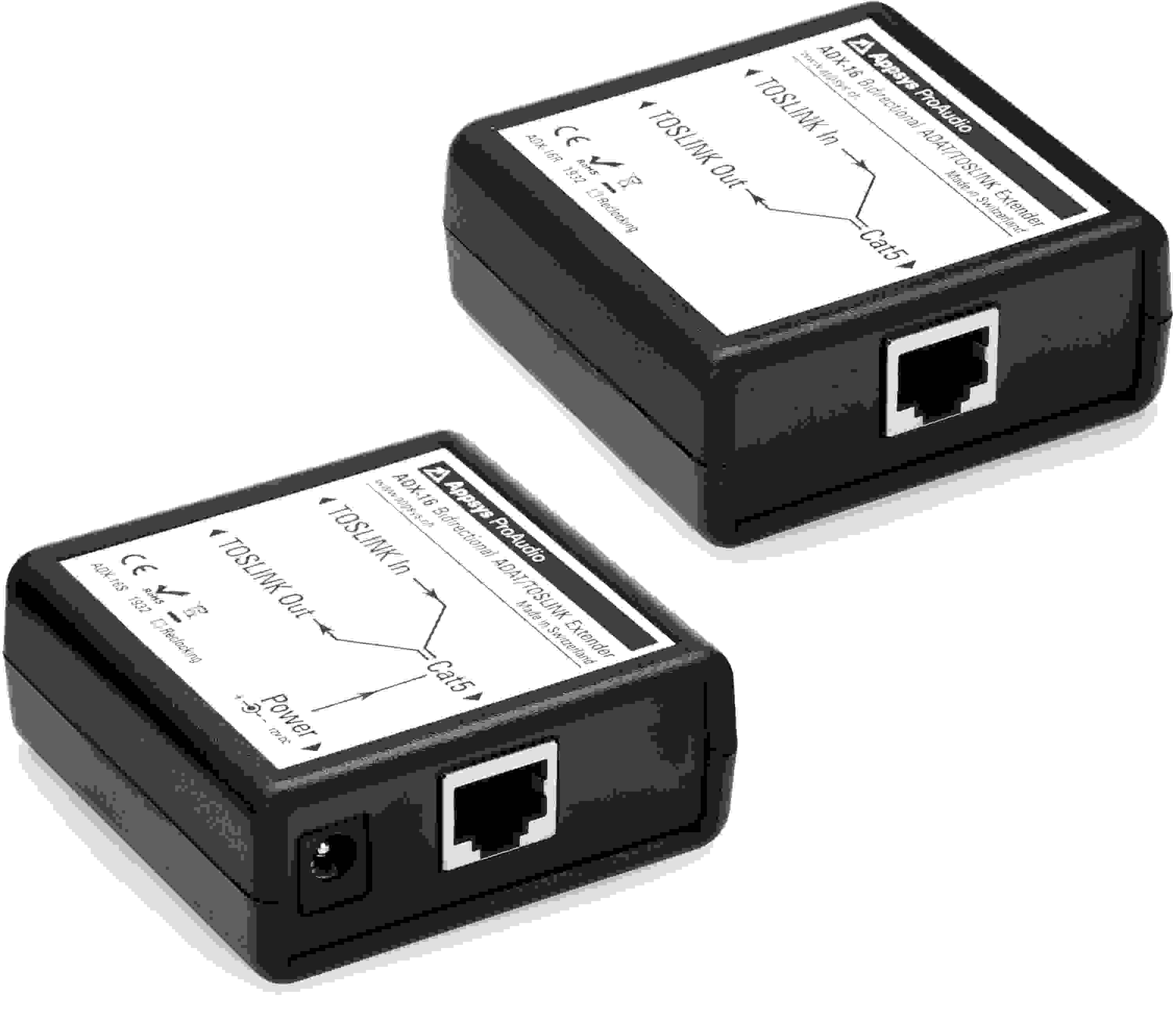 Appsys ADX-16 Kit ADAT Cat 5 Extender | Sweetwater