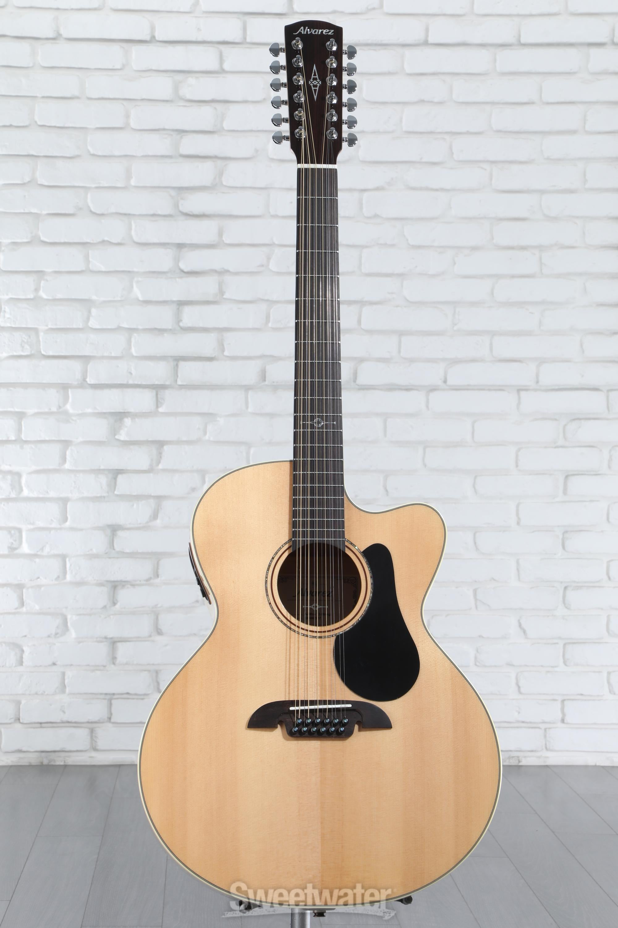 Alvarez AJ80ce Artist Series 12-string Acoustic-electric Guitar ...