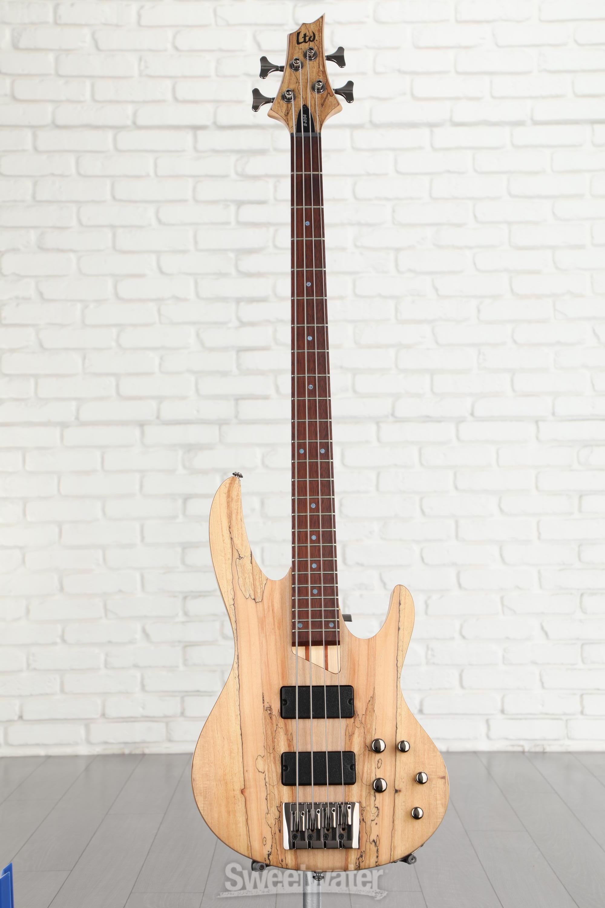 ESP LTD B-204SM Bass Guitar - Natural Satin | Sweetwater