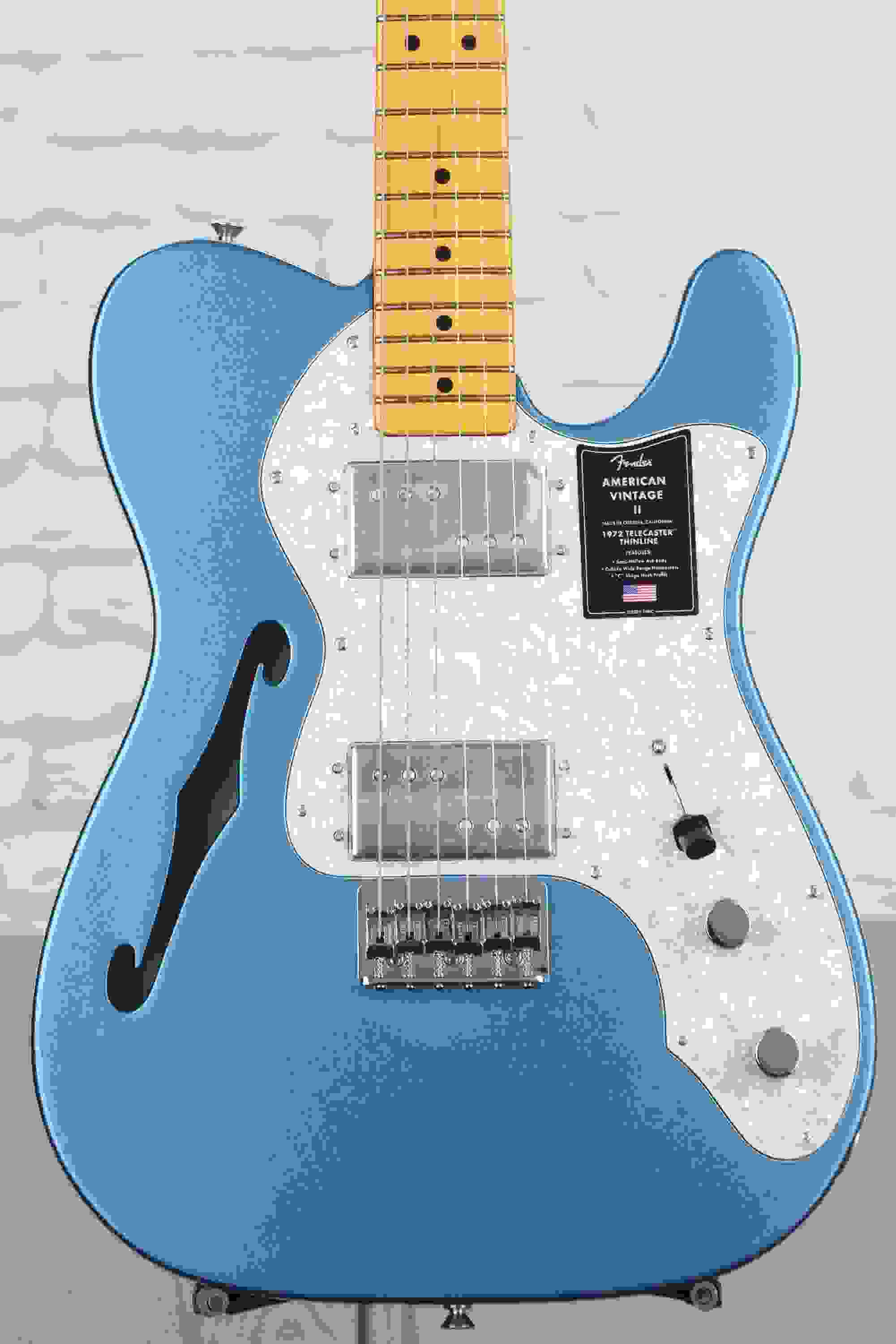 Fender American Vintage II 1972 Telecaster Thinline Electric Guitar ...