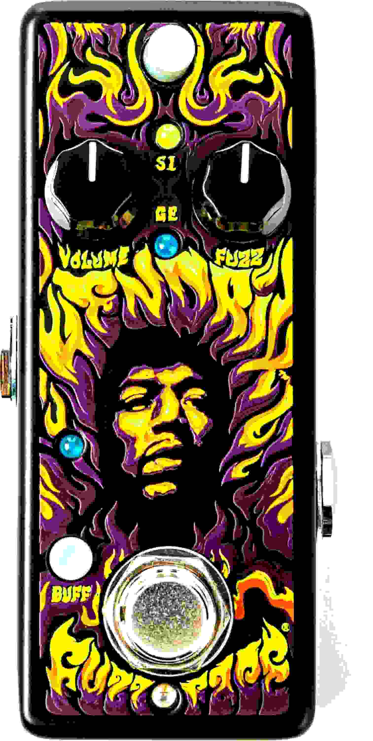 Dunlop JHW1 Jimi Hendrix Signature Fuzz Face Mini Pedal | Sweetwater