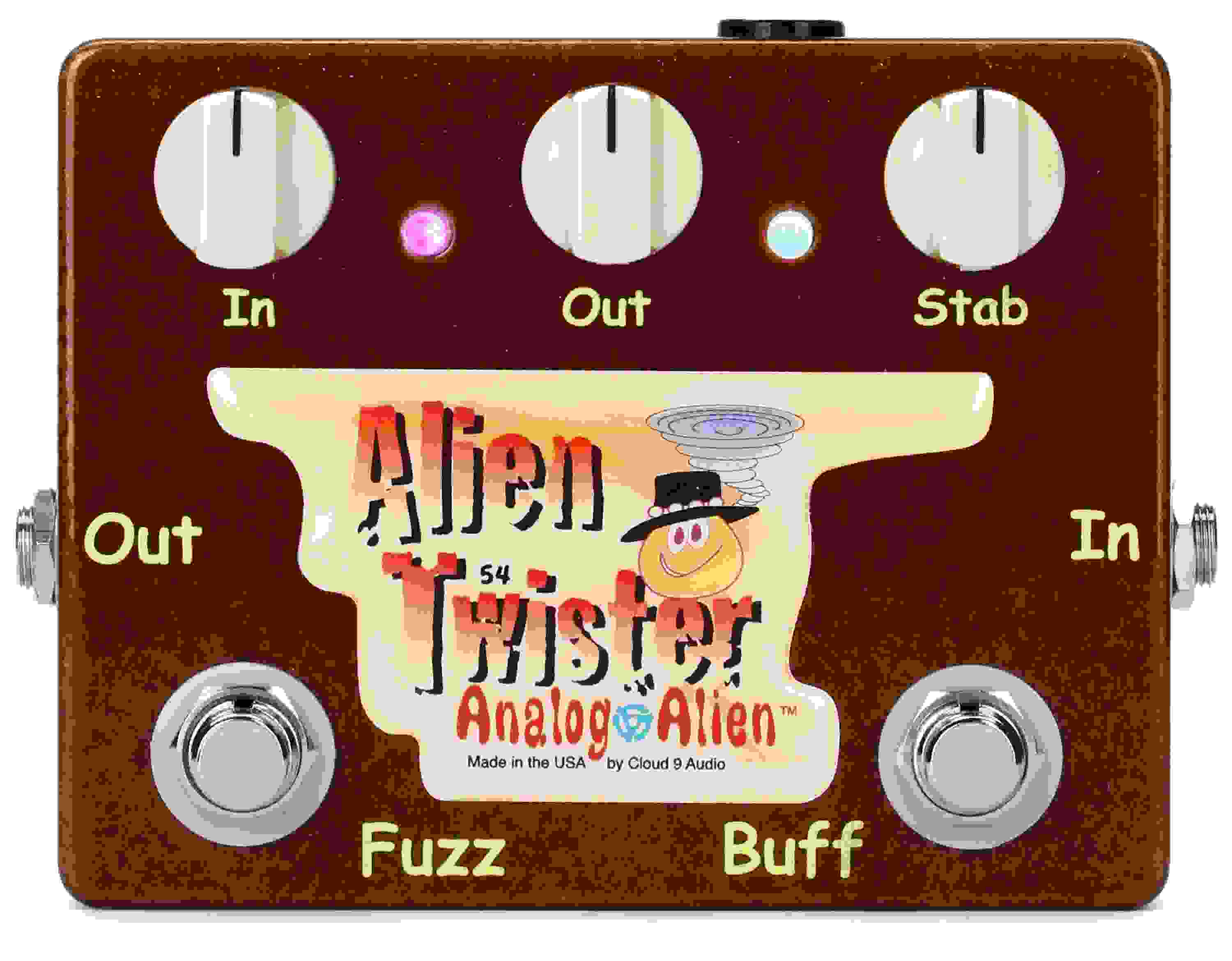 Analog Alien Alien Twister Fuzz / Buffer Pedal | Sweetwater