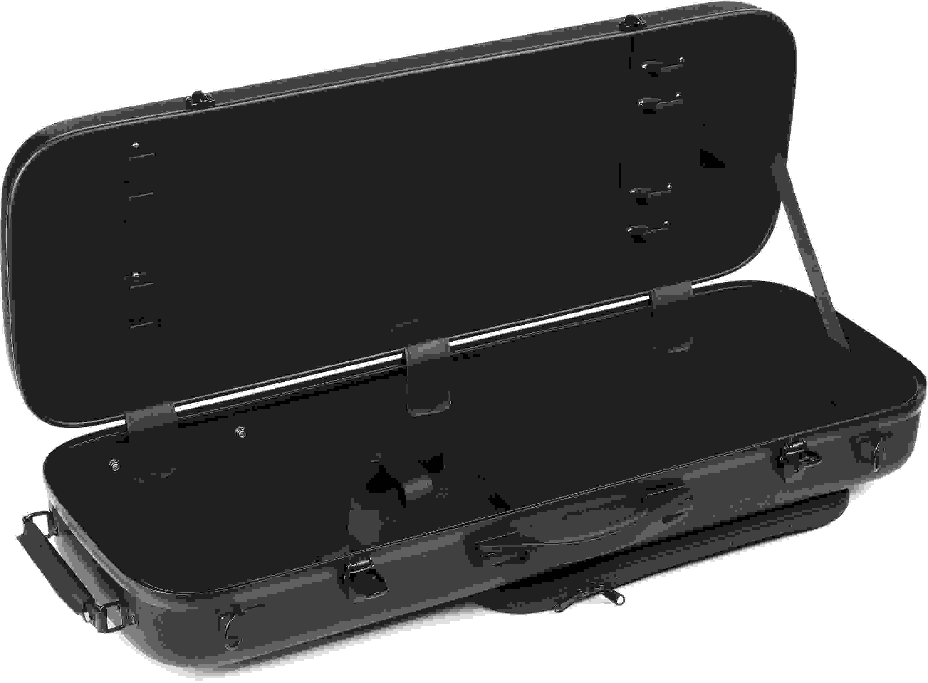 Howard Core CC450V Oblong Scratch-resistant Viola Case - Solid Black ...