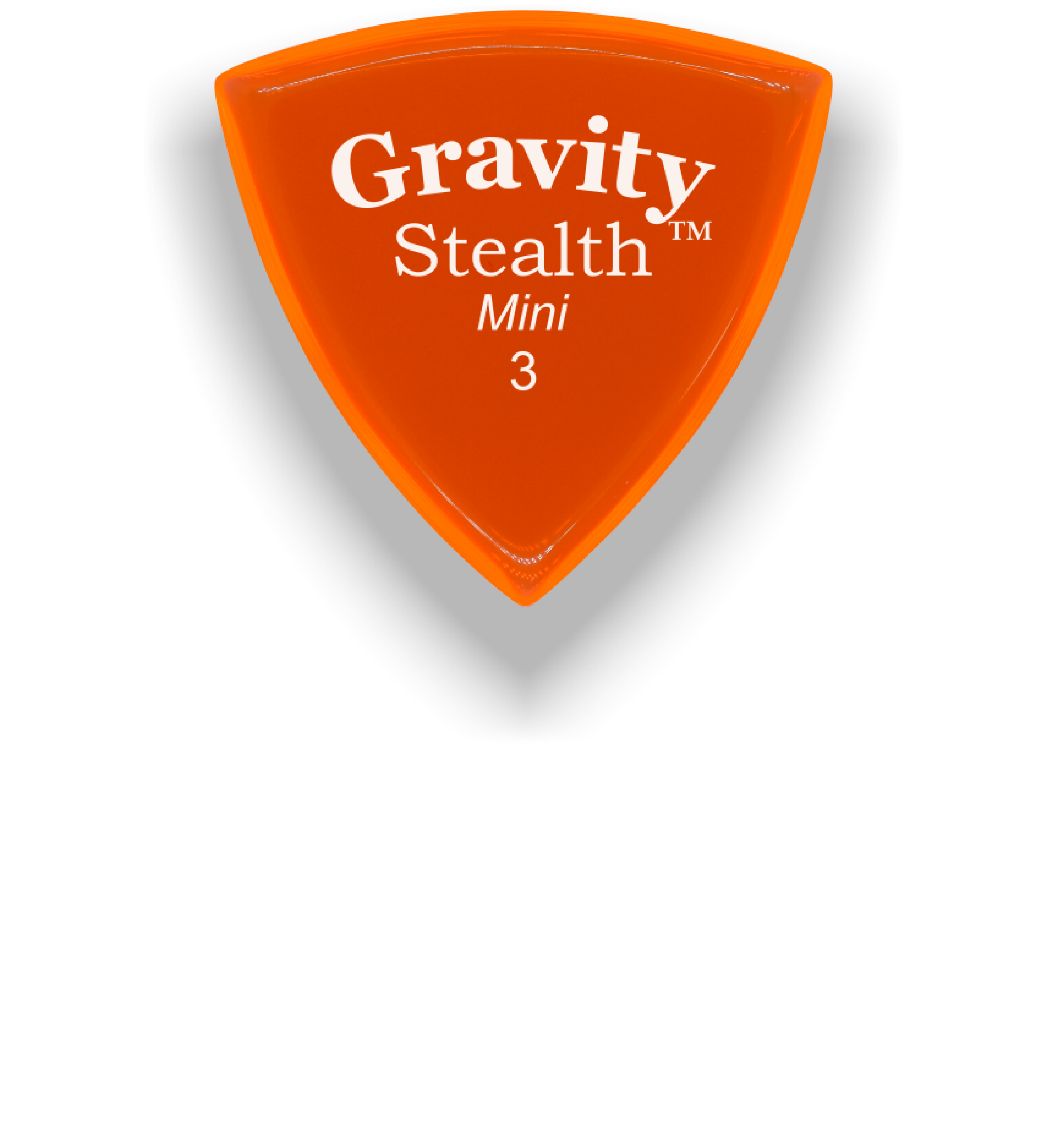 Gravity Picks Stealth Guitar Pick - Mini, 3mm | Sweetwater