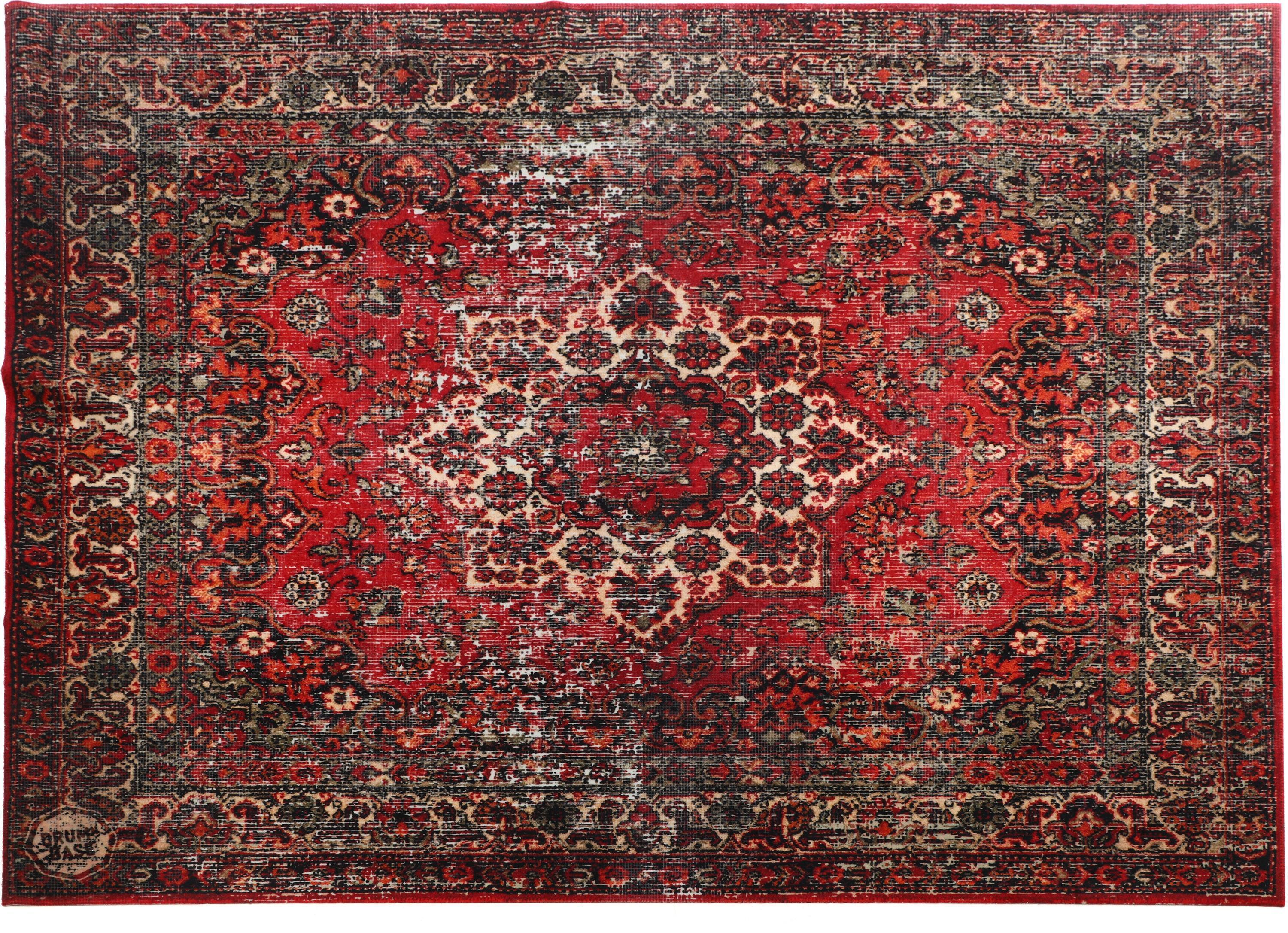 Drum N Base Vintage Persian-style Stage Rug - Original Red | Sweetwater