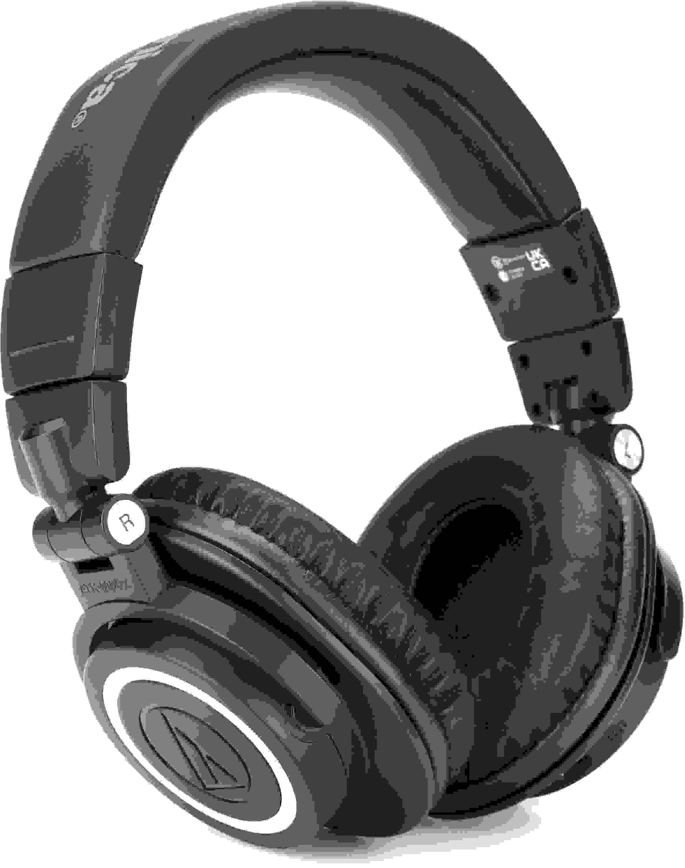 Audio-Technica ATH-M50xBT2 Bluetooth Closed-back Studio Monitoring Headphones | Sweetwater