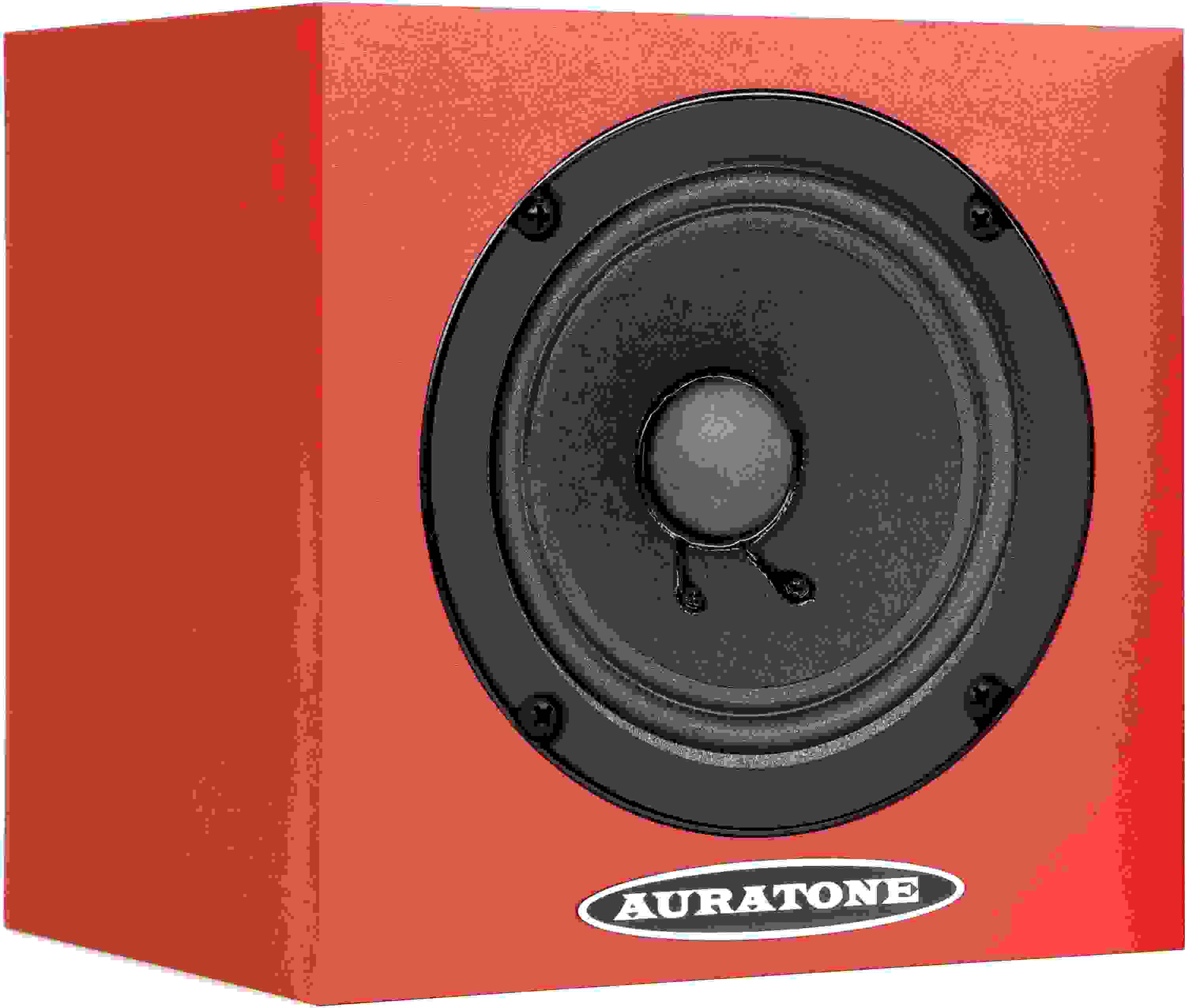 Auratone 5C Active Super Sound Cube Powered Studio Monitor - Red | Sweetwater