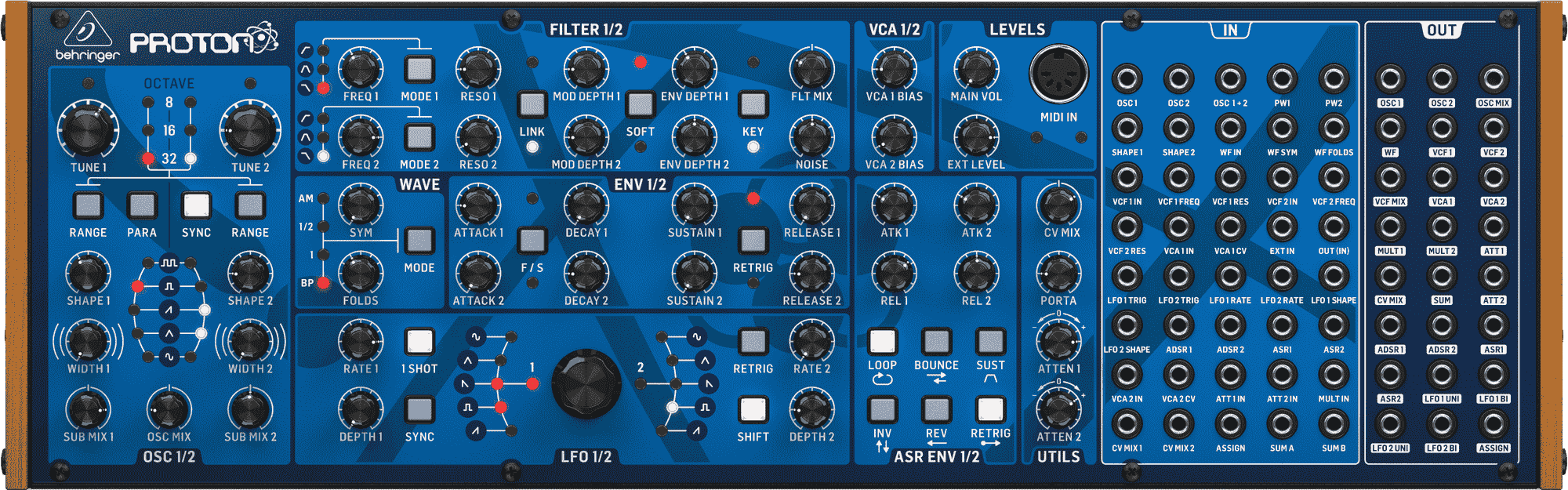 Behringer Proton Paraphonic Analog Synthesizer | Sweetwater