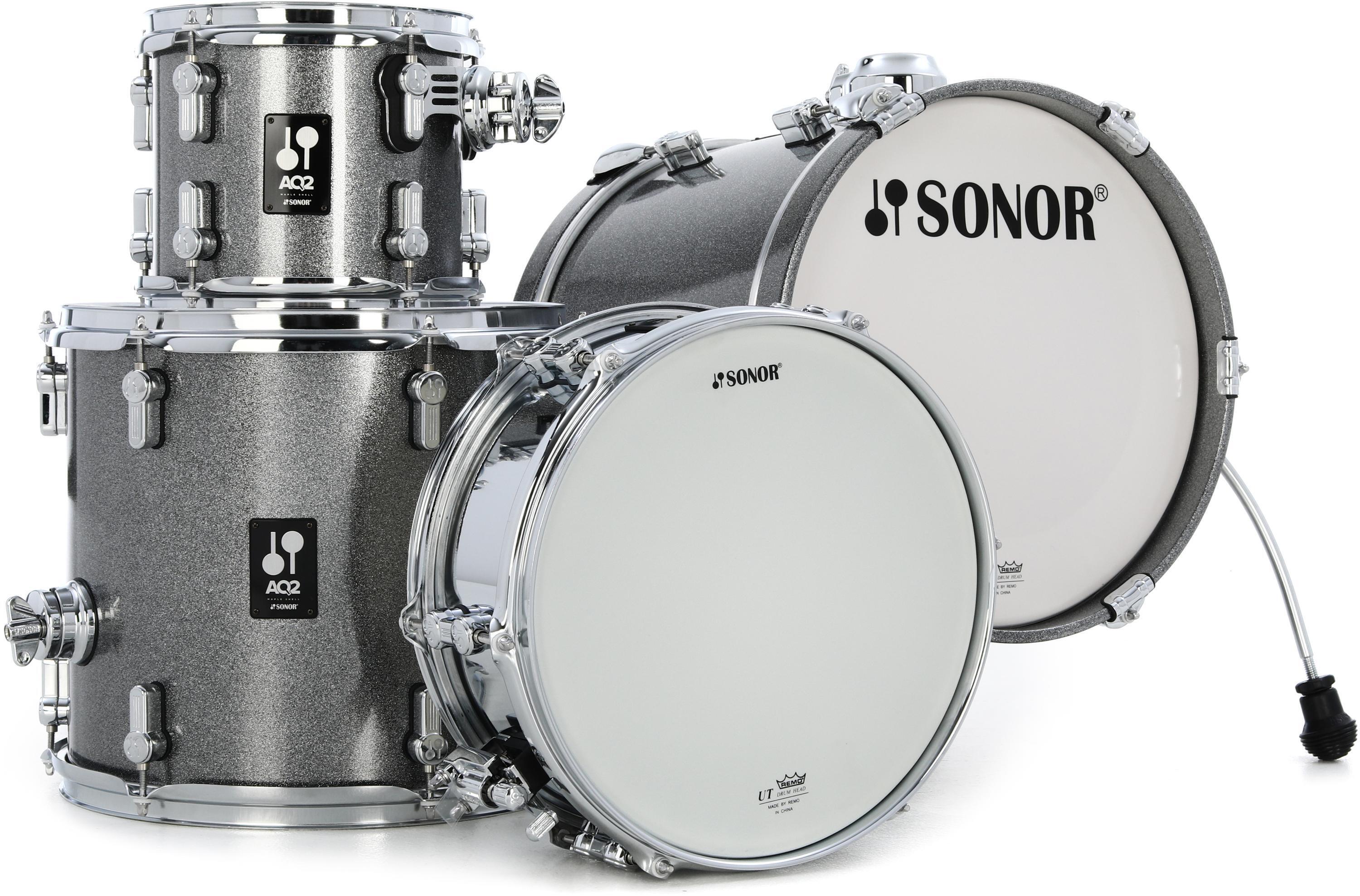 Sonor AQ2 Martini 4-piece Shell Pack with Snare - Titanium Quartz ...