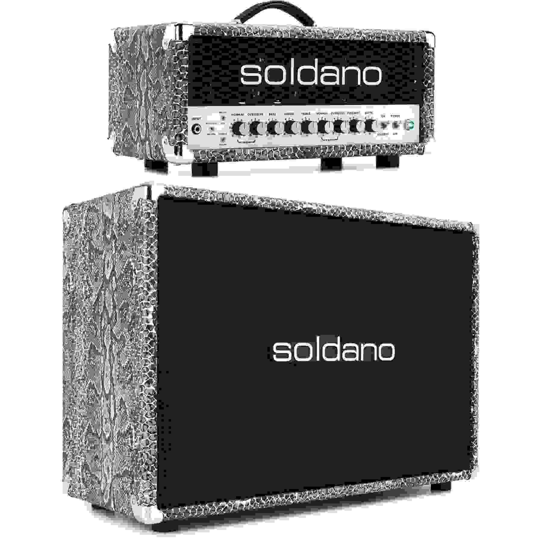 Soldano SLO-30 Super Lead Overdrive 30-watt Tube Head with 120-watt ...
