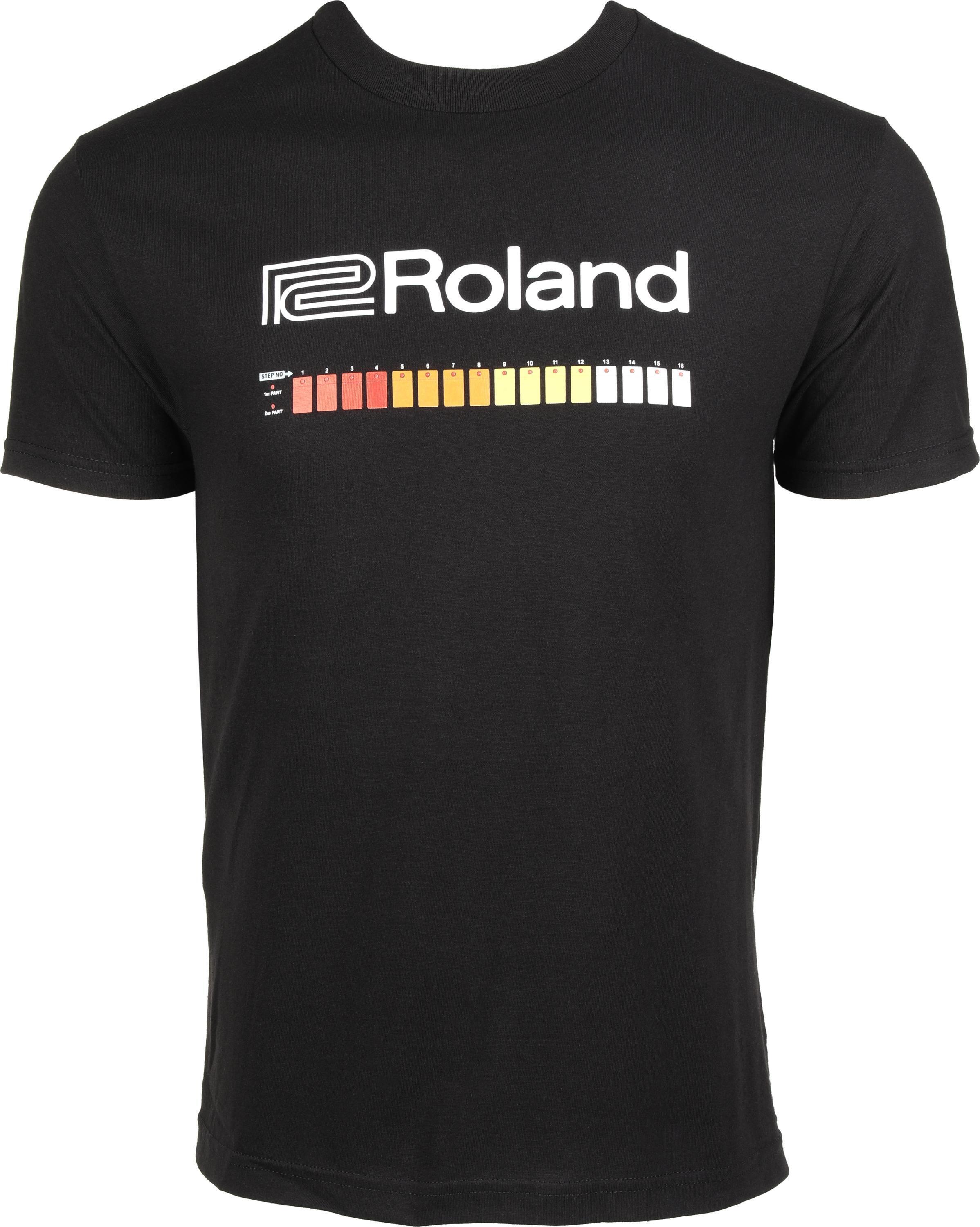 Roland Sequencer T-shirt - Black, Small | Sweetwater