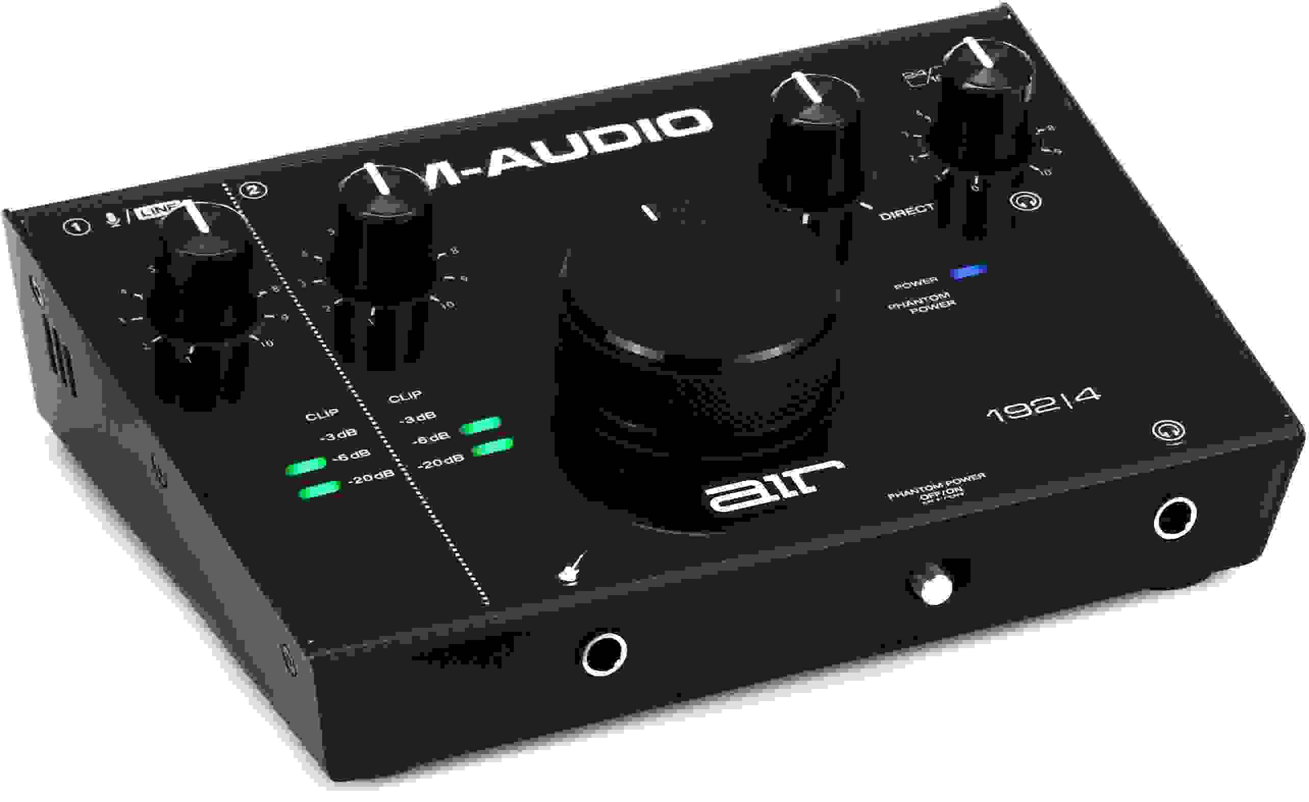 M-Audio AIR 192|4 USB Audio Interface | Sweetwater