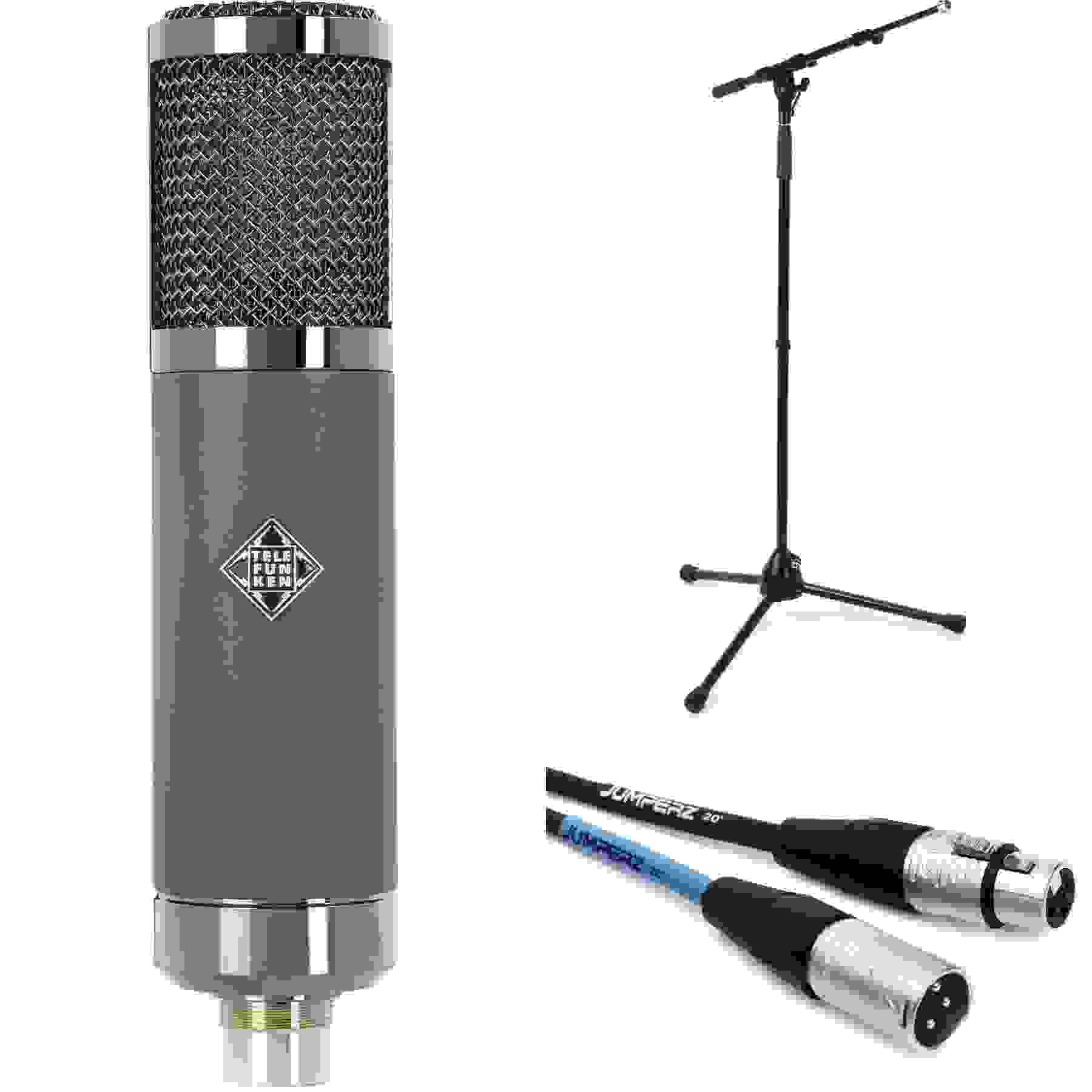 Telefunken TF51 Large-diaphragm Tube Condenser Microphone Bundle with ...
